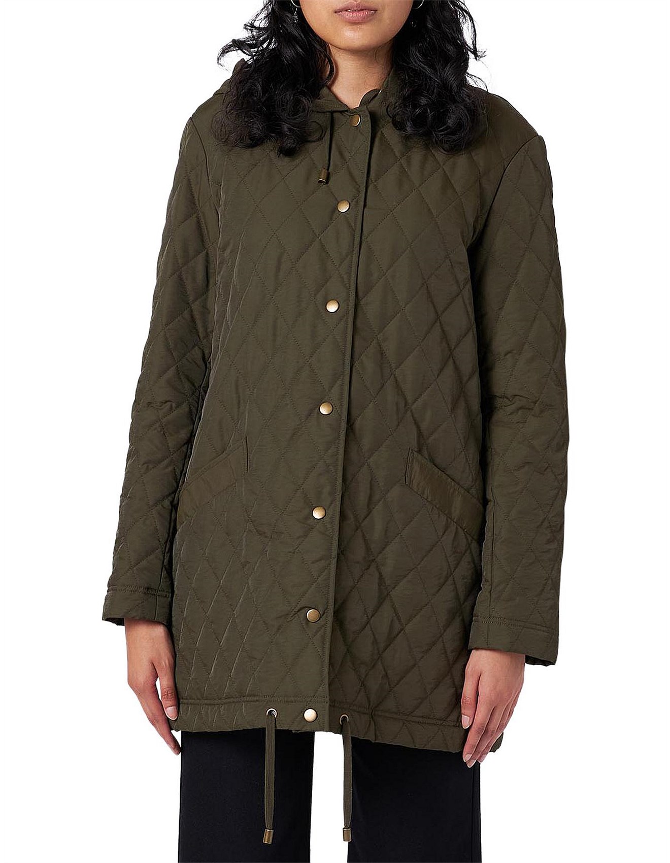 Sylvester Quilted Parka | David Jones