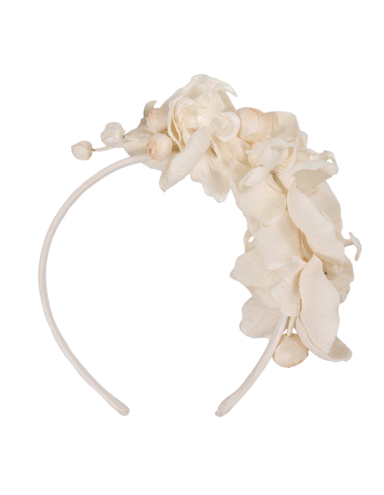Max Alexander Cream Orchid Flower Fascinator Headband | David Jones