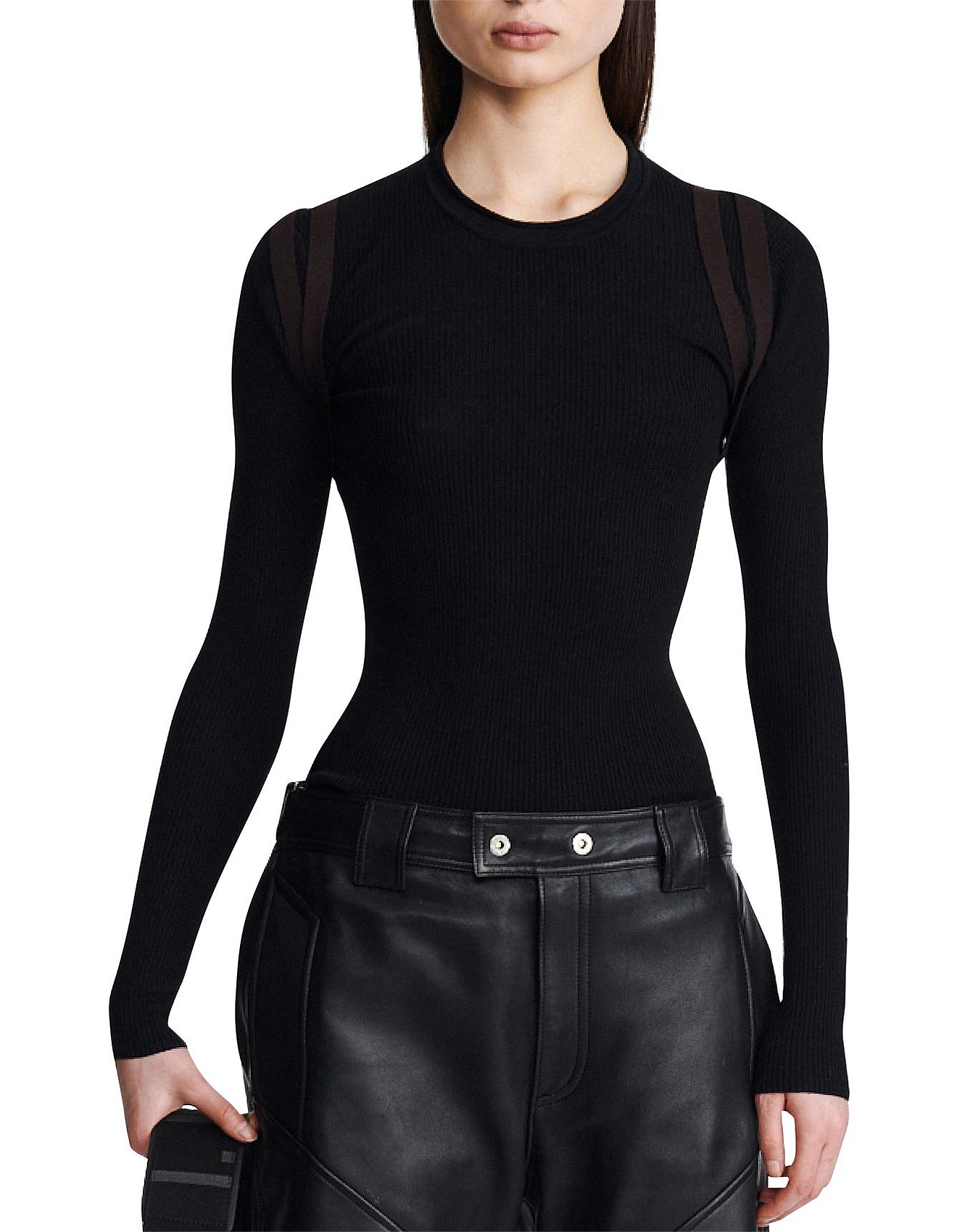 Dion Lee Suspended Harness Long Sleeve | David Jones