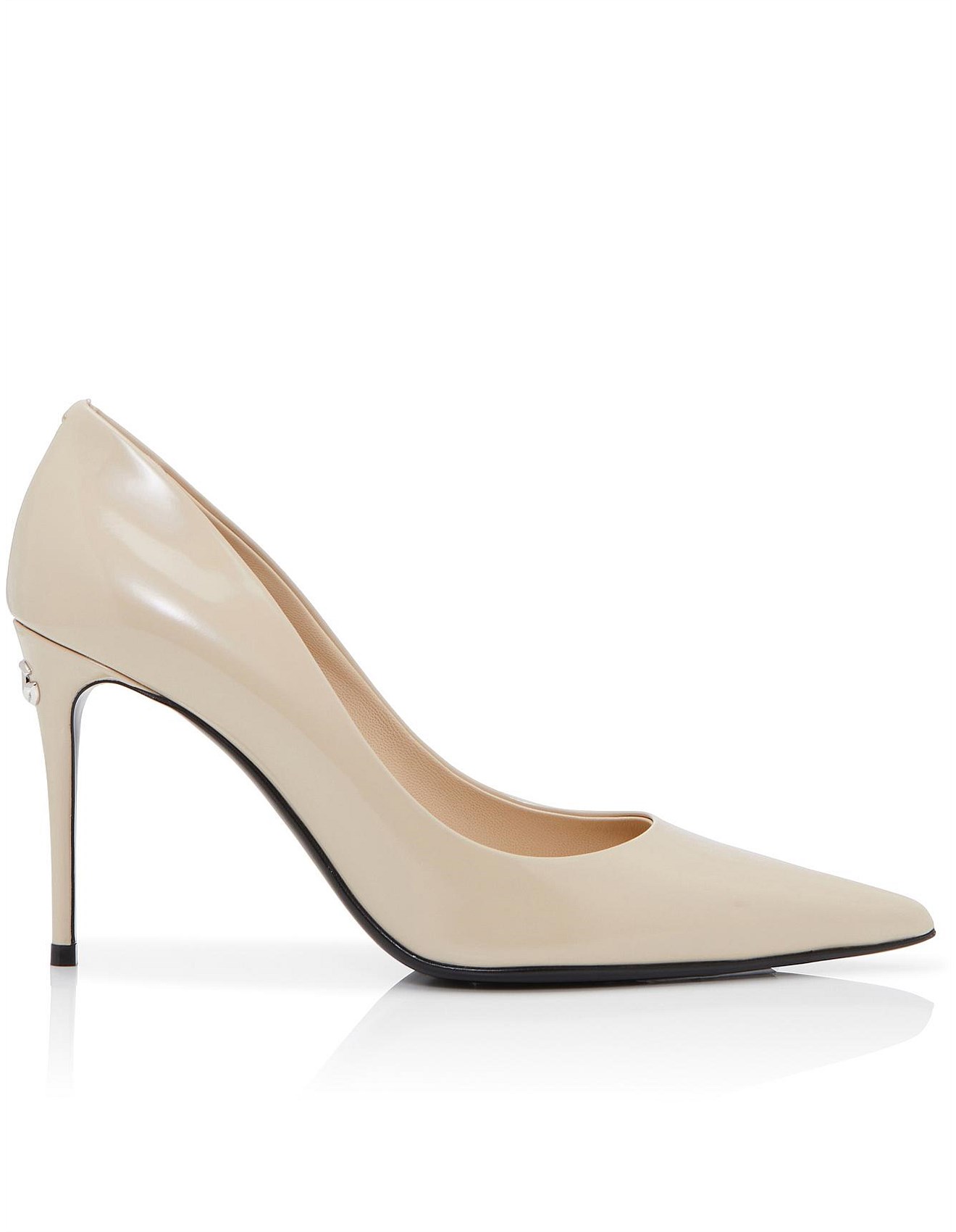 Dolce & Gabbana Vitello Lucido Pump | David Jones