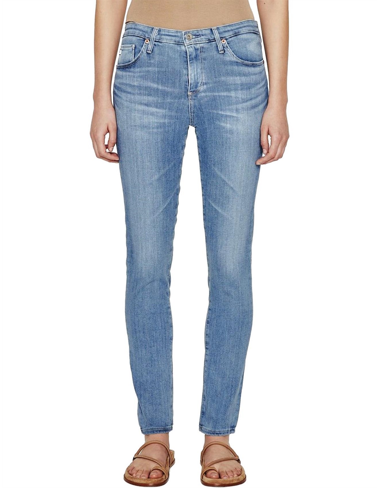 Ag Adriano Goldschmied Prima Mid Rise Slim Jean | David Jones