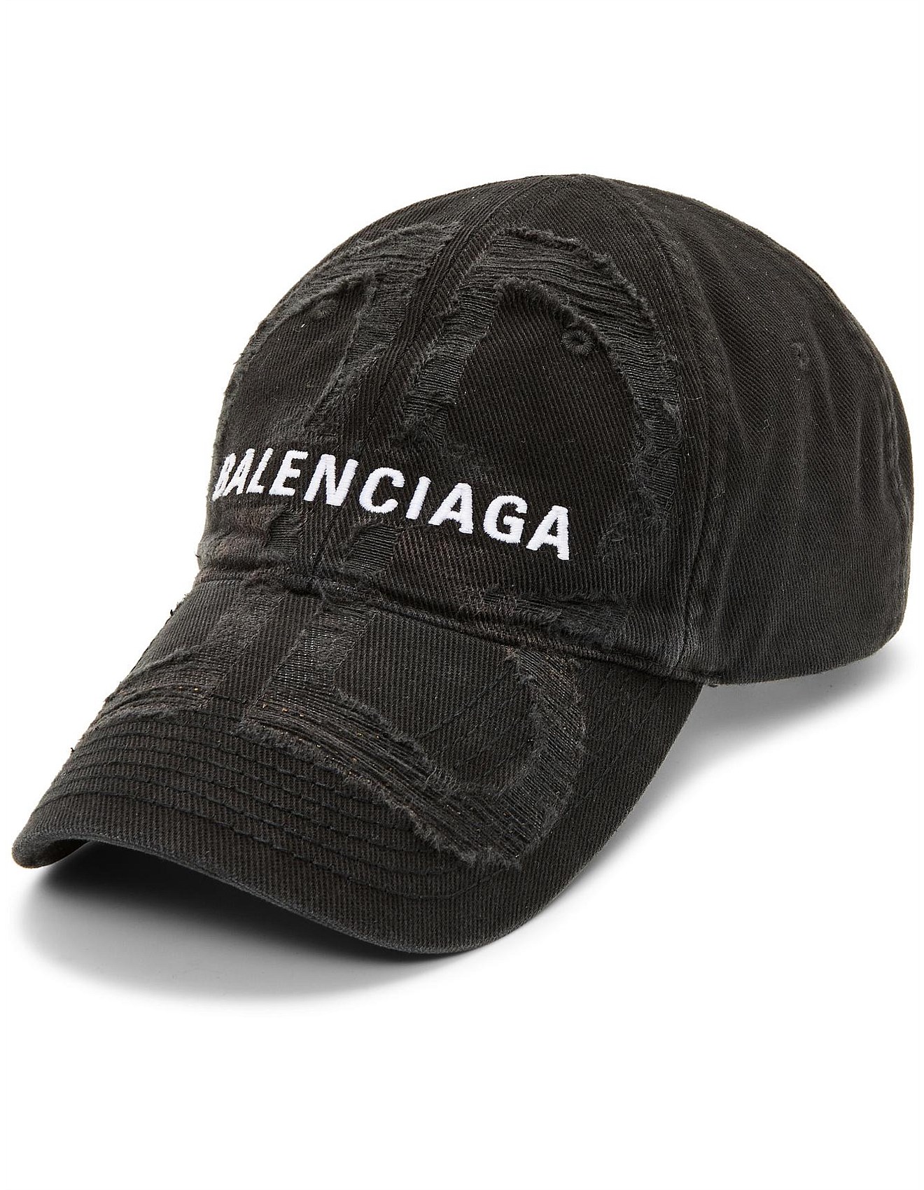 Balenciaga Bb Destroyed Cap | David Jones