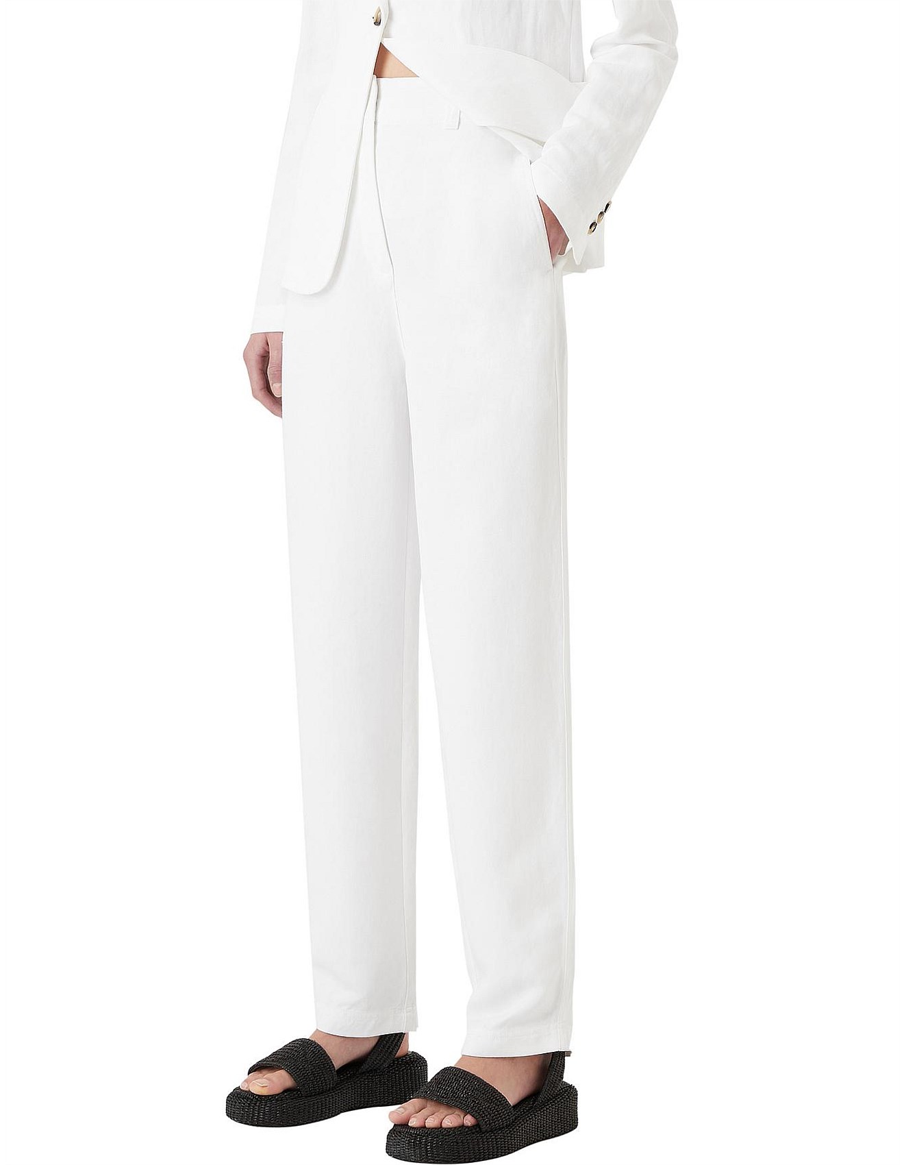 Emporio Armani Bianco Ottico Pantal | David Jones