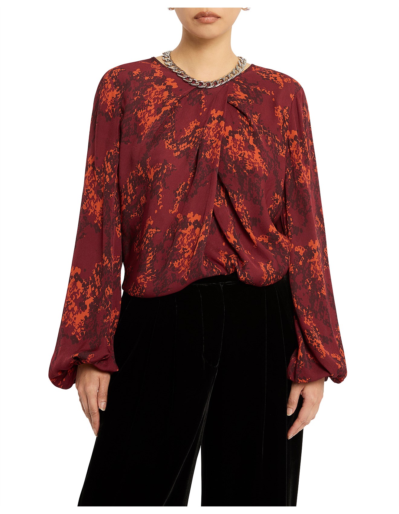 Sass & Bide Creature Carry On Blouse | David Jones
