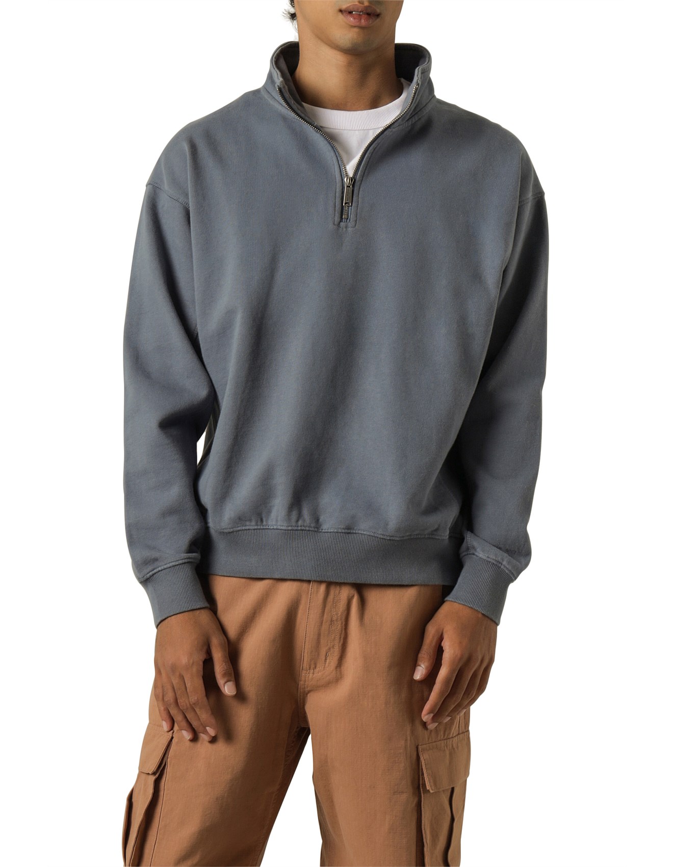 Article One Fabian Zip Sweater | David Jones