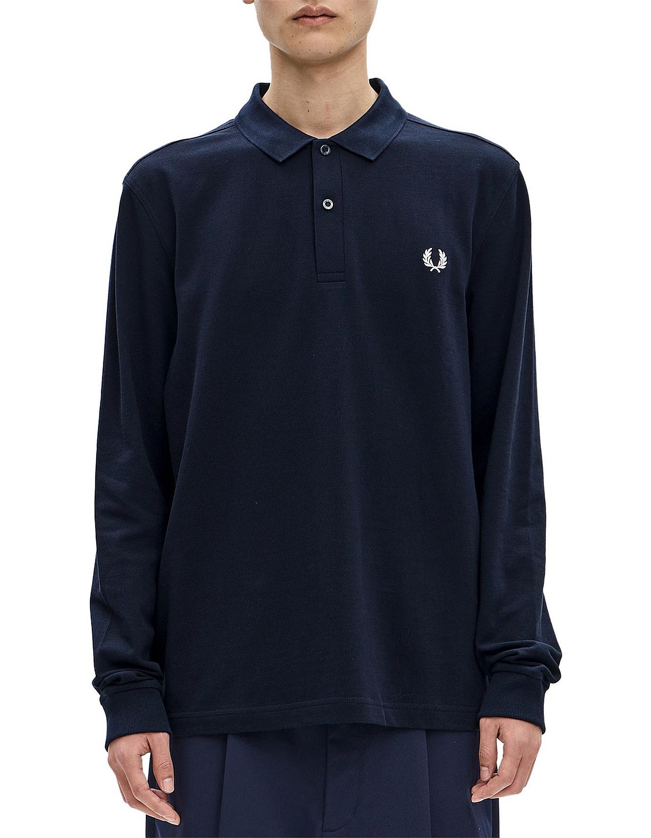 Fred Perry Plain Fred Perry Shirt Long Sleeve | David Jones