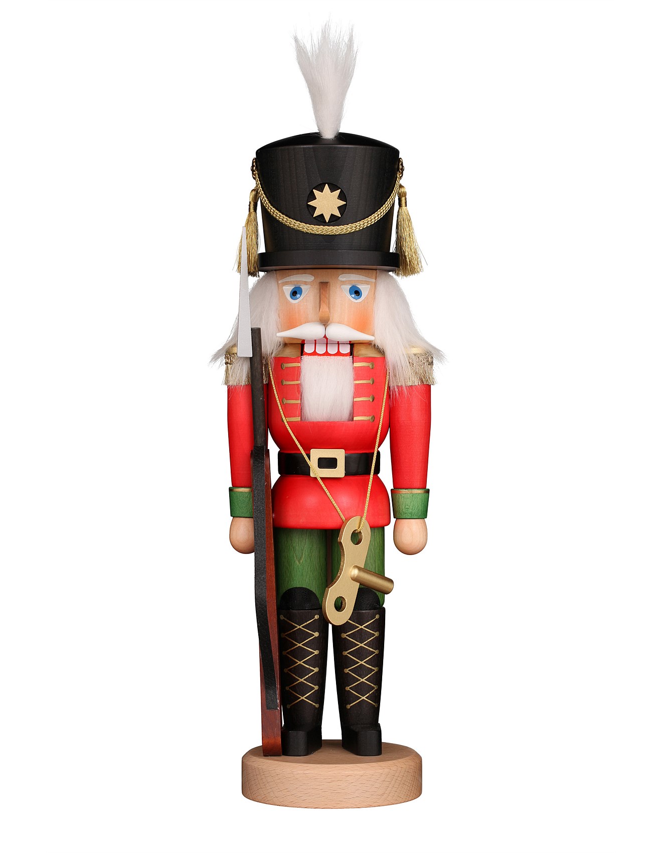 Christian Ulbricht 44cm Red Coat Timber Hand Carved Toy Soldier ...