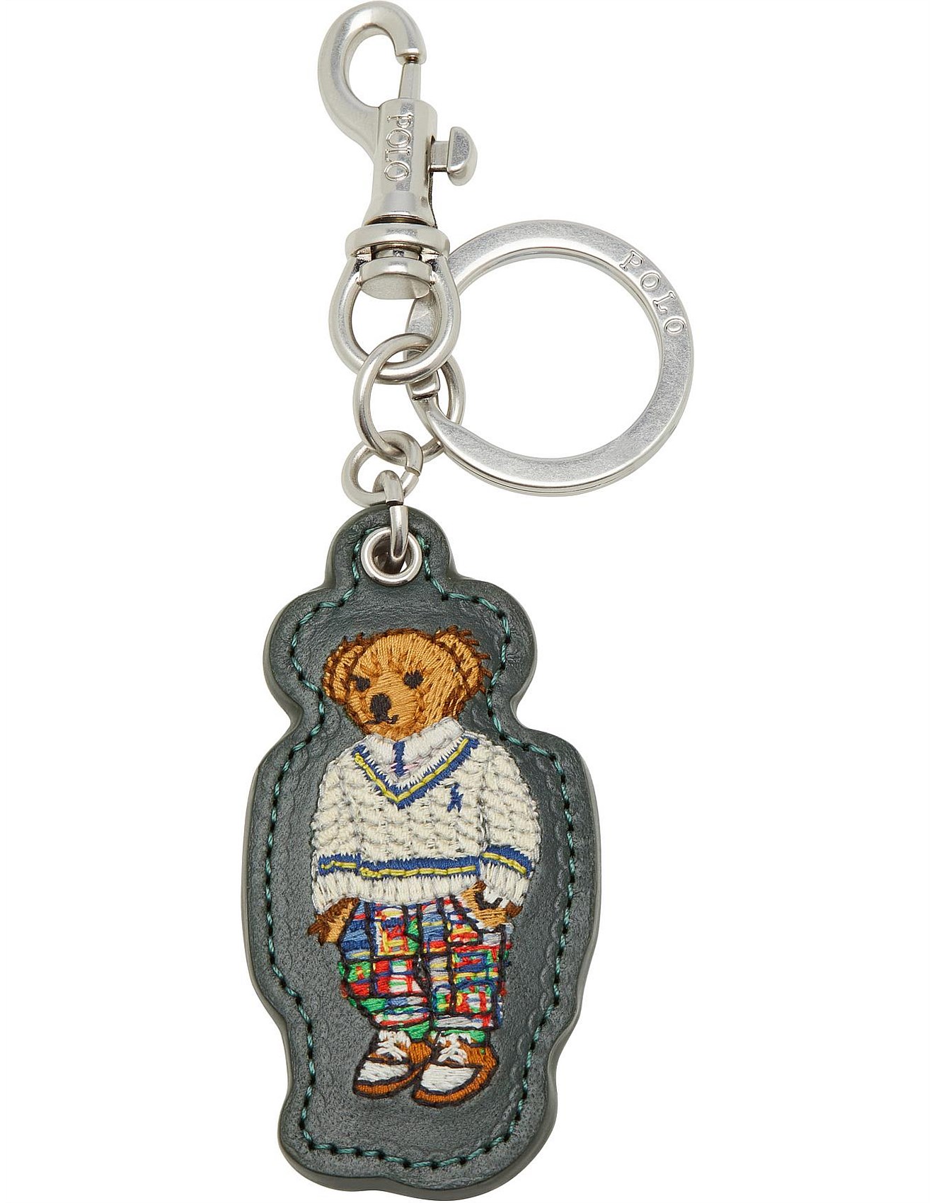 Polo Ralph Lauren Embroidered Bear Keyring | David Jones