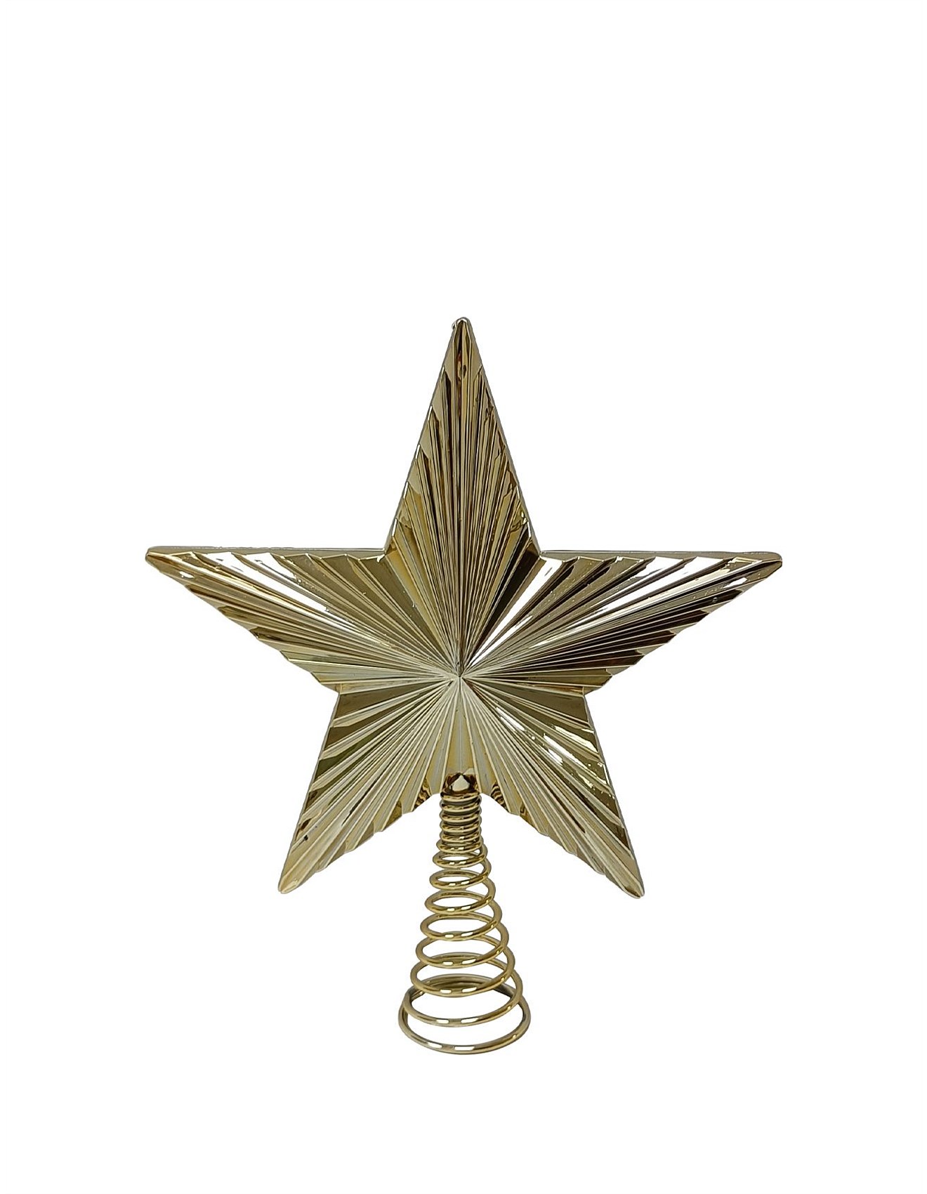 David Jones Collection 27cm Gold Guiding Star Tree Topper | David Jones