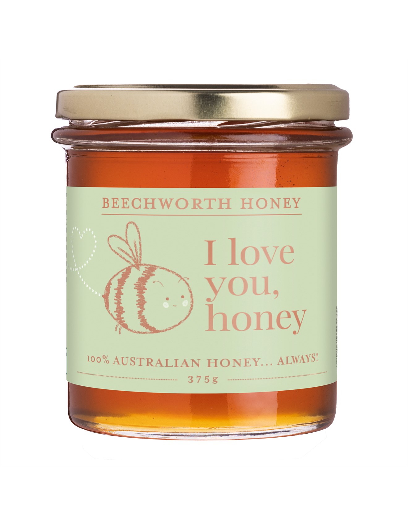 Beechworth Honey I Love You Honey 375g | David Jones