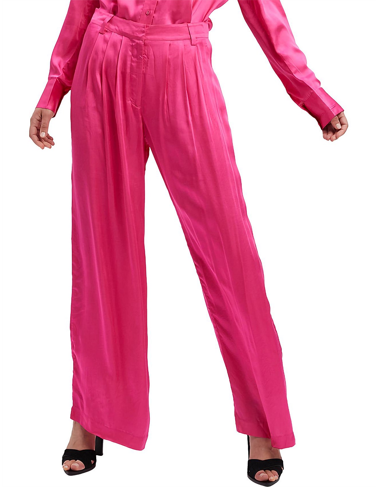 Bardot Lena Pin Tuck Pant | David Jones