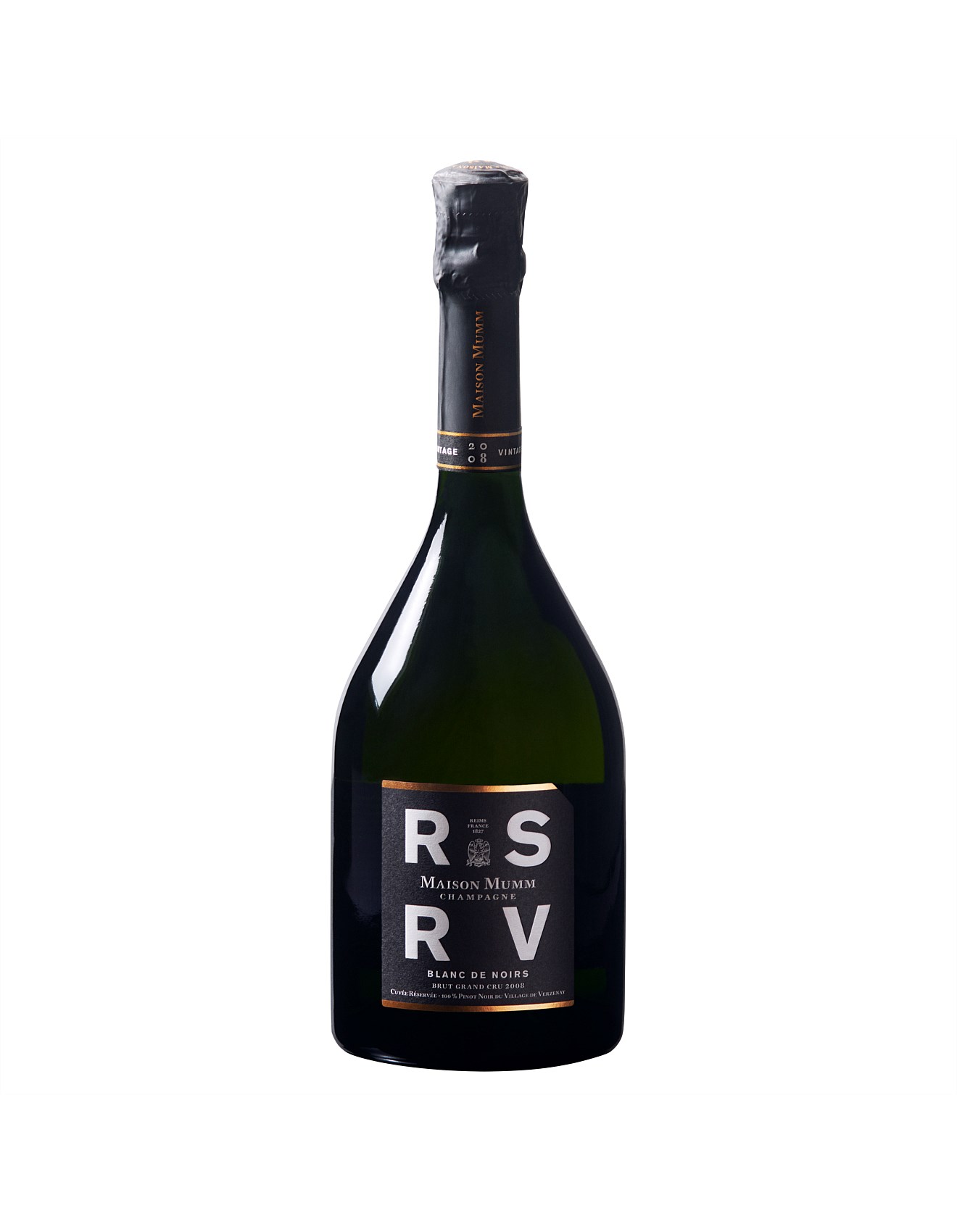 G. H. Mumm Mumm Rsrv Blanc De Noirs 750ml Champagne | David Jones