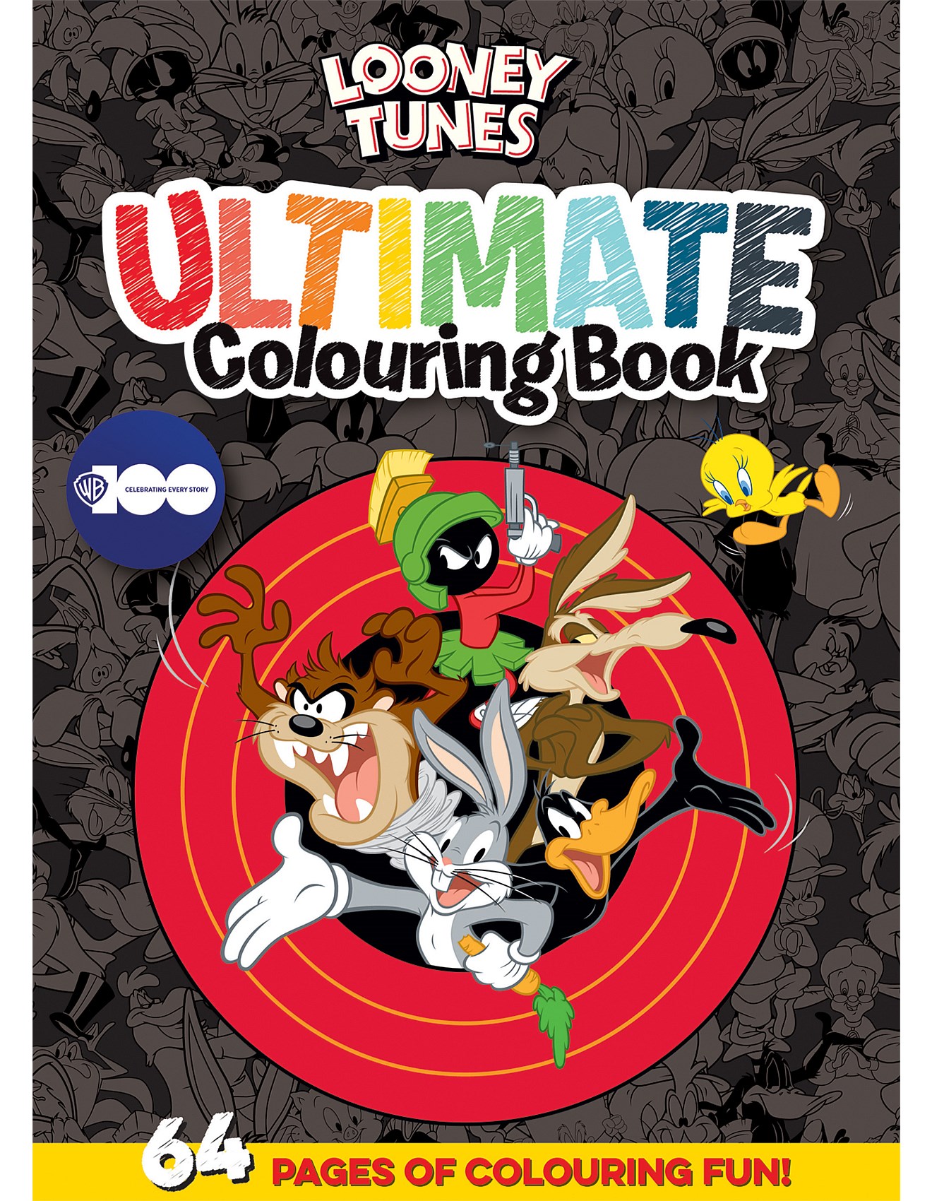 Scholastic Looney Tunes Ultimate Colouring Book | David Jones