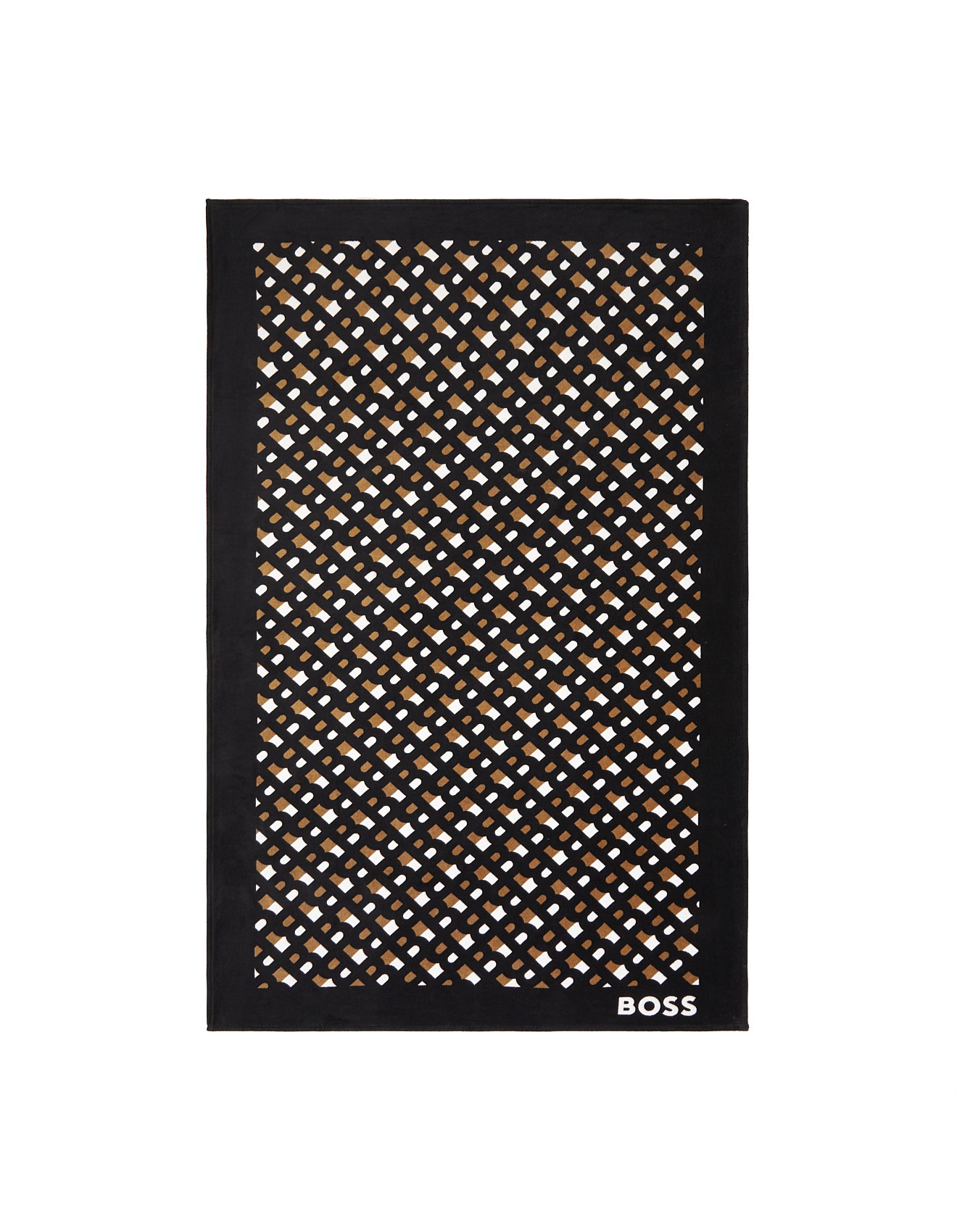 Boss Boss Mono Beach Towel | David Jones