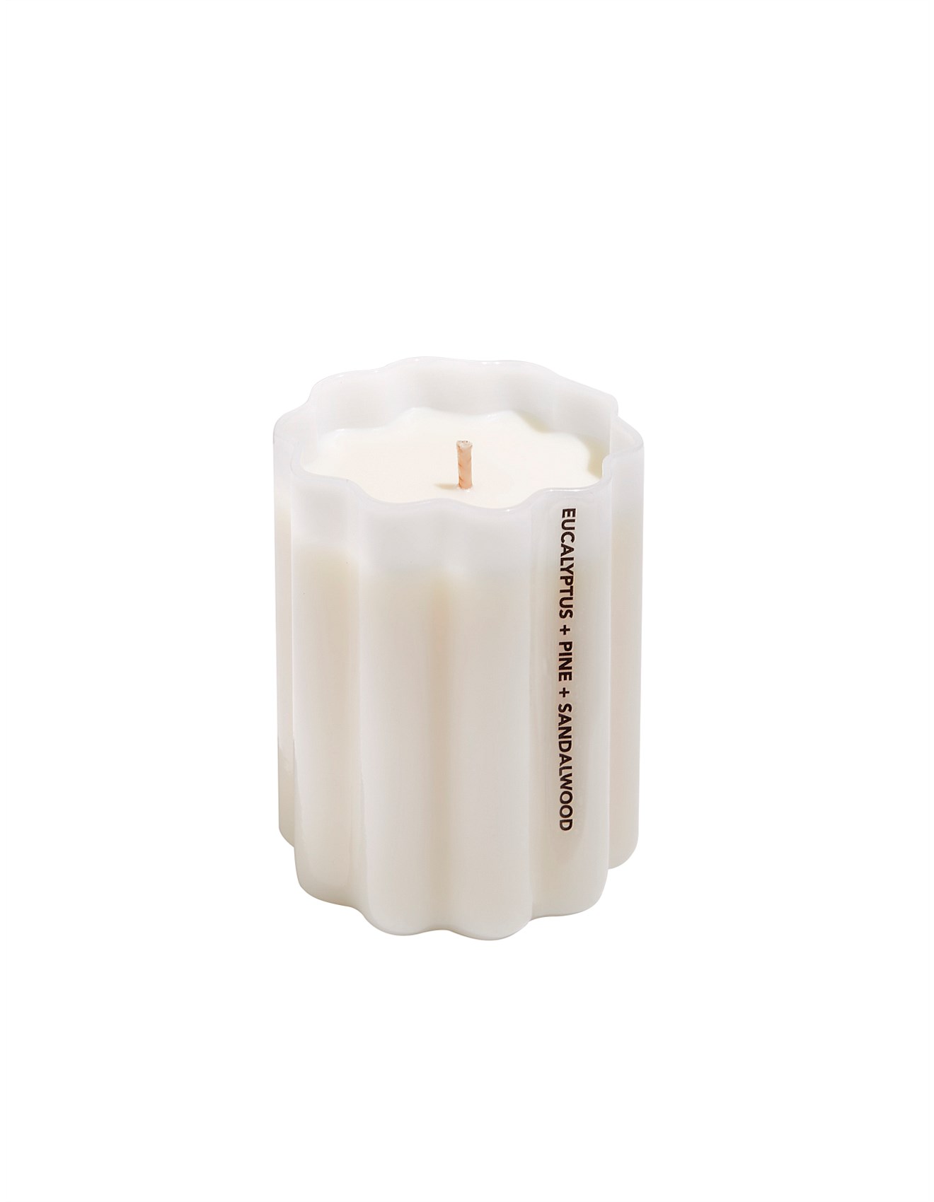Fazeek Eucalyptus + Pine + Sandalwood Wave Candle 300g | David Jones