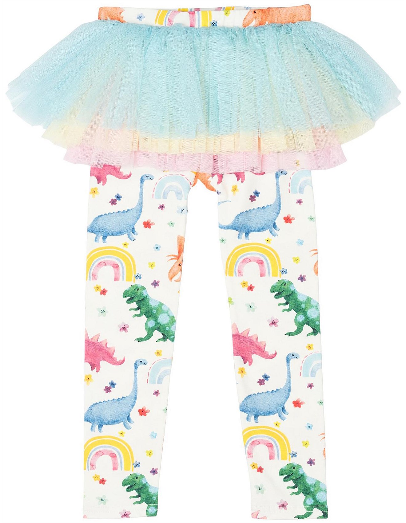 Rock Your Kid Dino Rainbows Circus Tights (girls 3-8) | David Jones