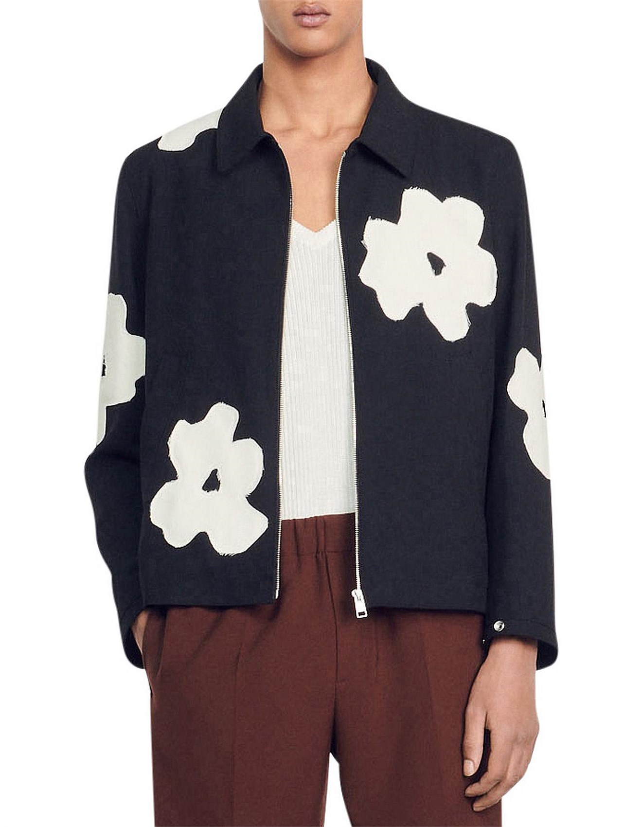 Sandro Paris Shpbl00782woven | David Jones