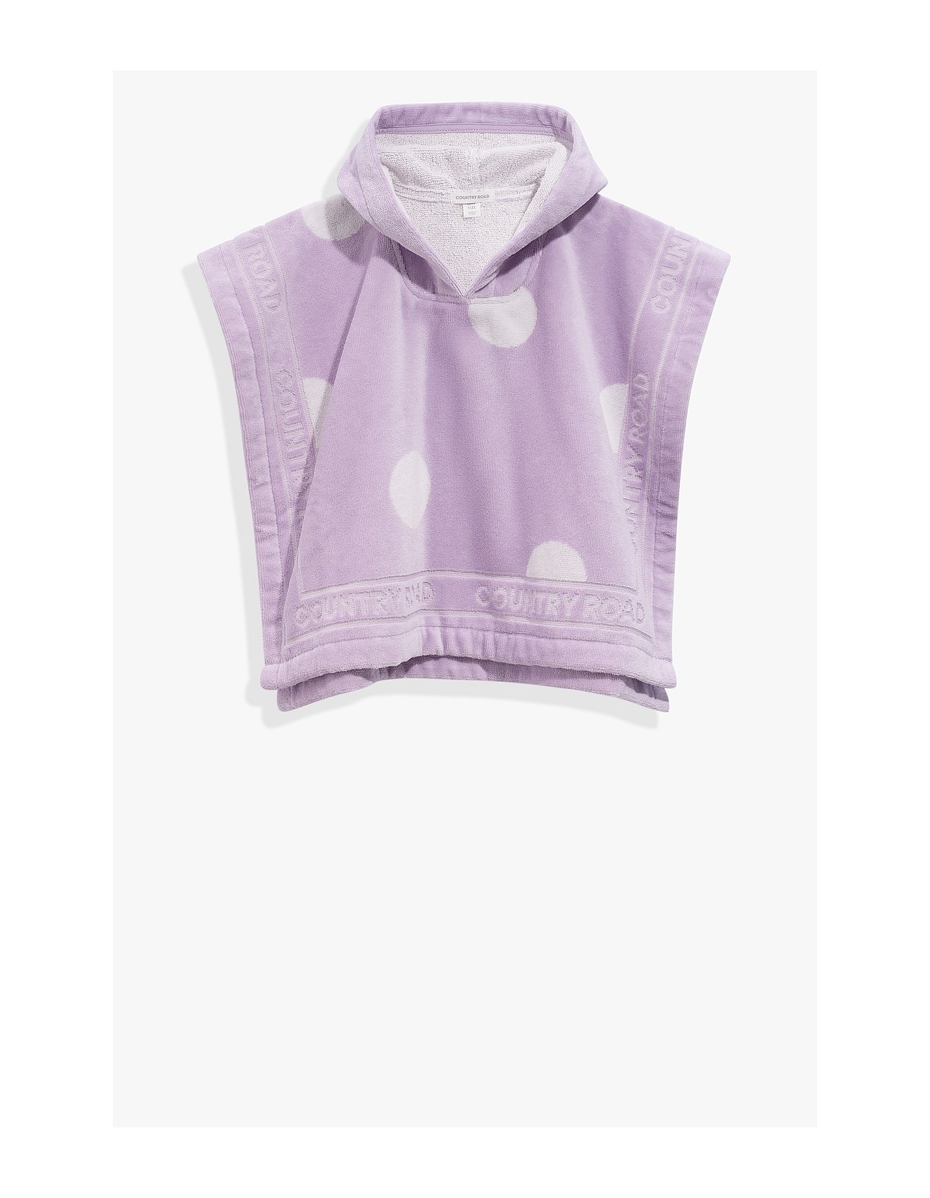 Country Road Australian Cotton Logo Spot Poncho | David Jones