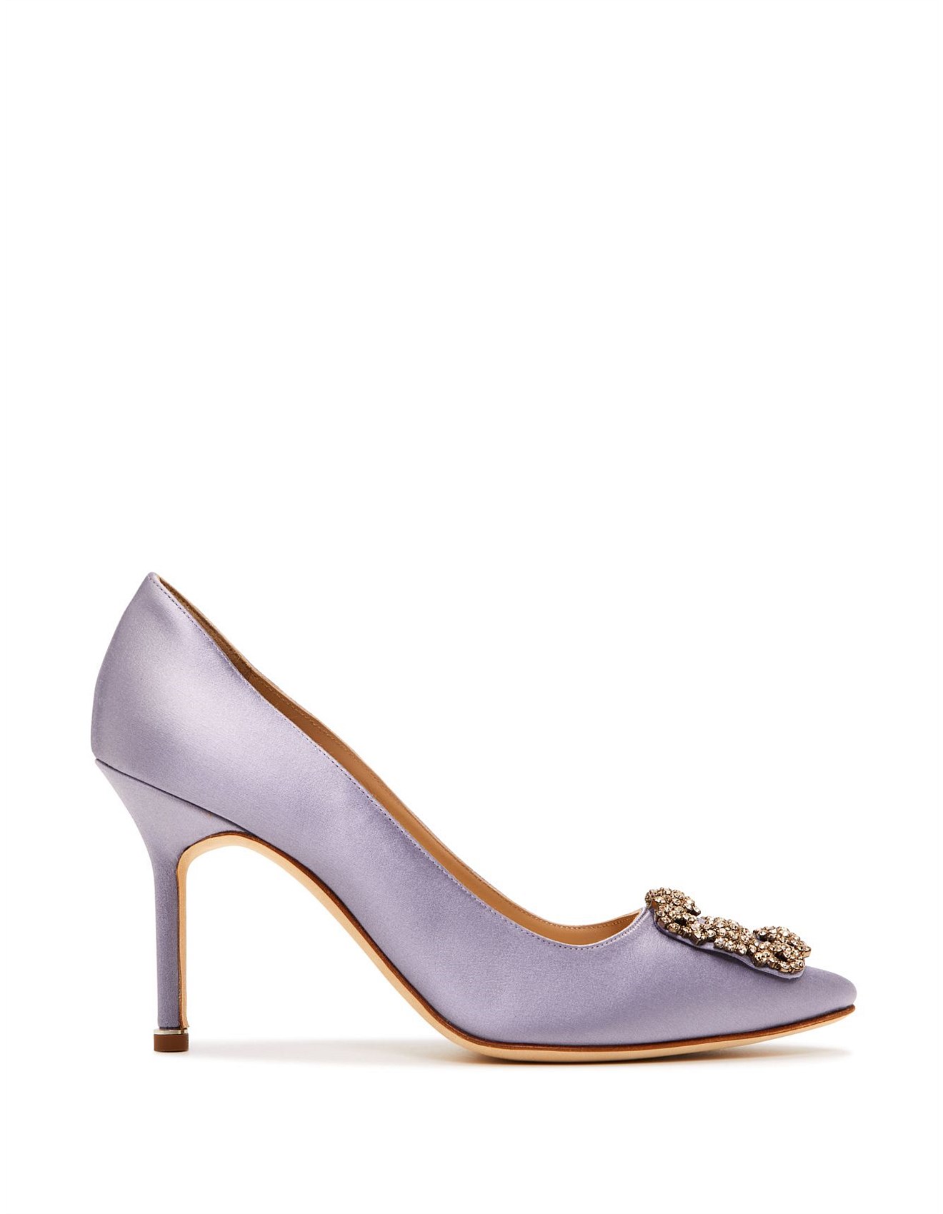 Manolo Blahnik Hangisi Lsmor Lanza Clava Pump 90 | David Jones