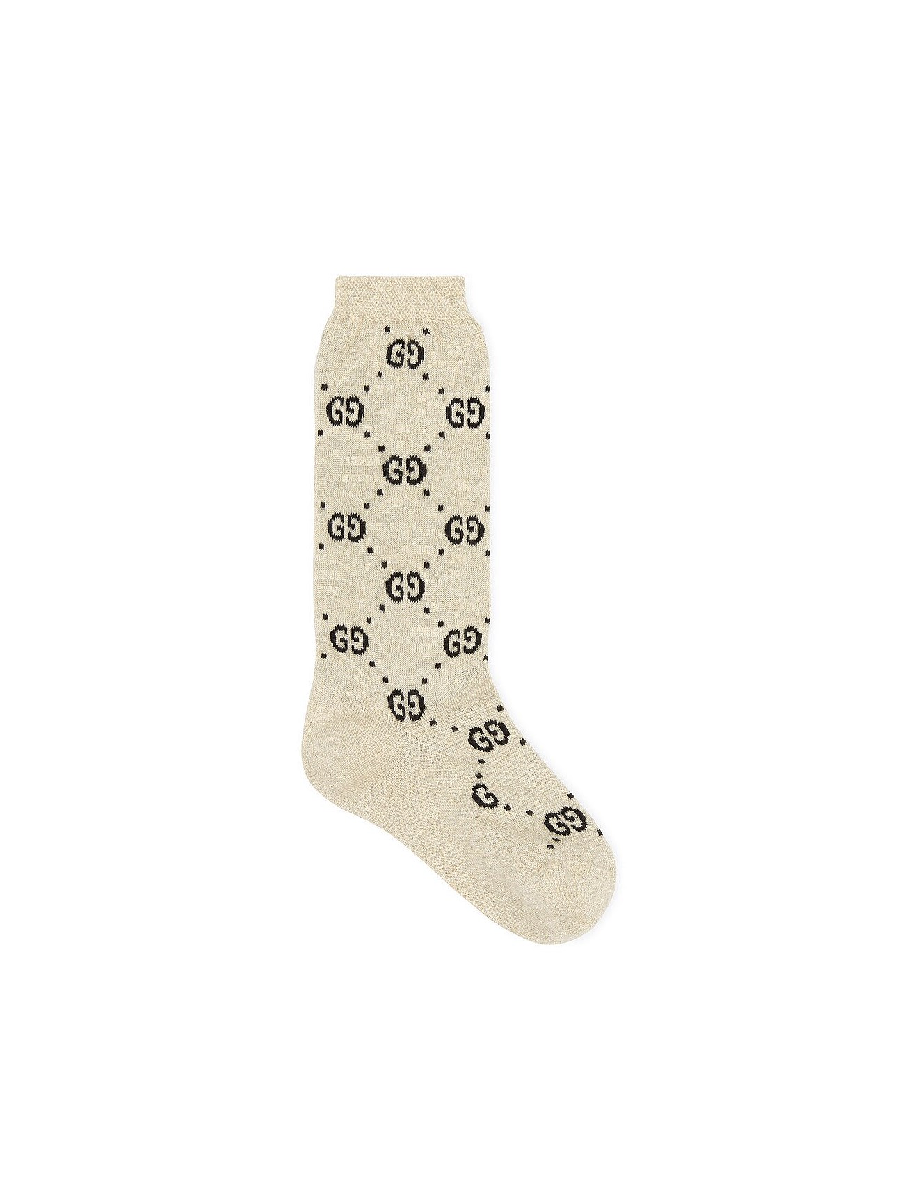 Gucci Children's Cotton Gg Lamé Socks | David Jones
