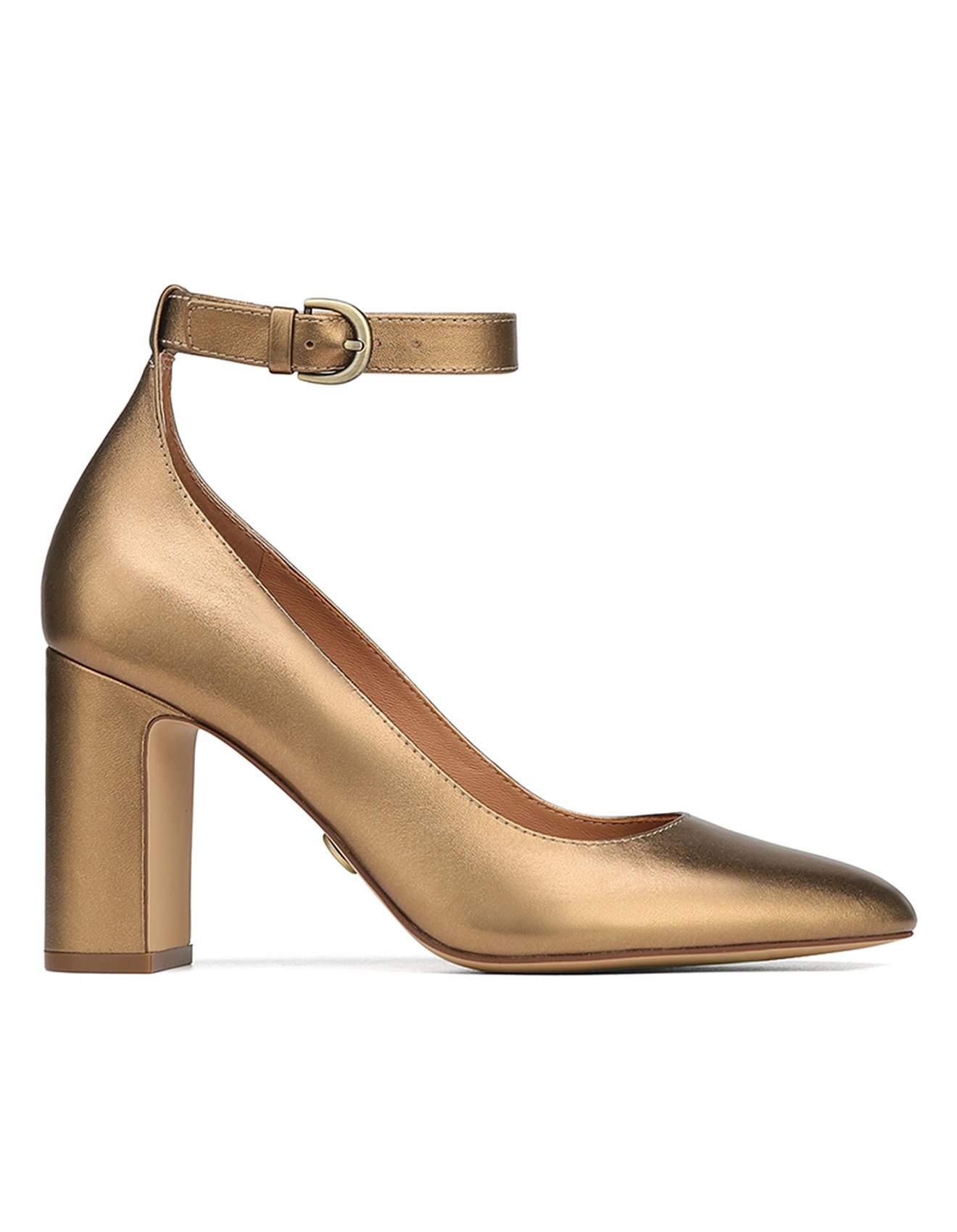 Wittner Porcha Bronze Metallic Leather Pump | David Jones