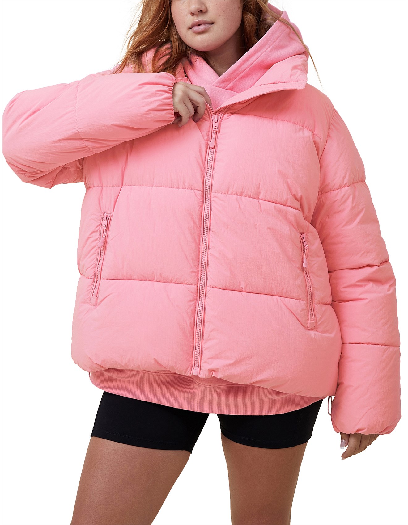 Cotton On the Recycled Mother Puffer Jacket 3.0 | David Jones