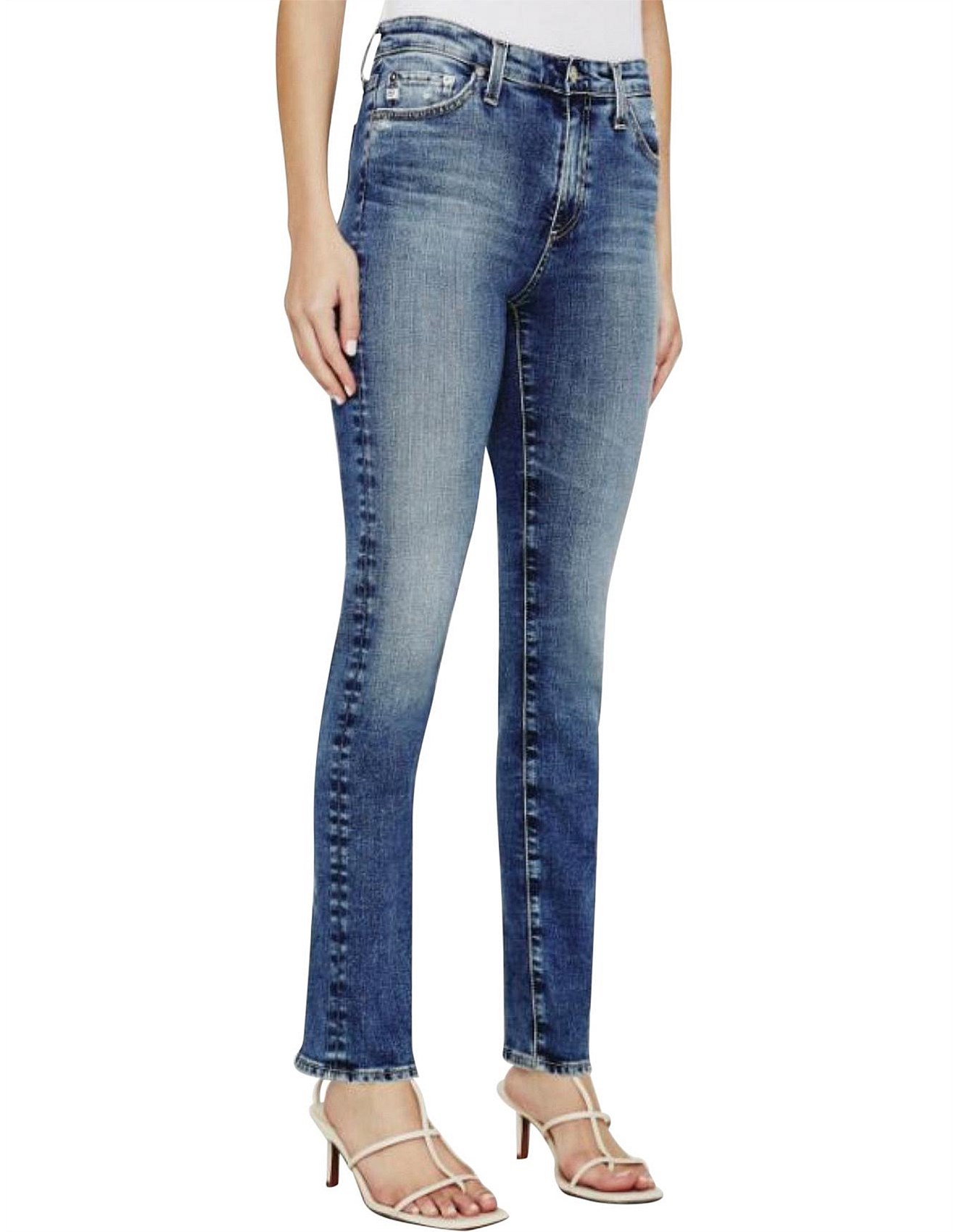 Ag Adriano Goldschmied Prima Mid Rise Slim Ankle Jean | David Jones