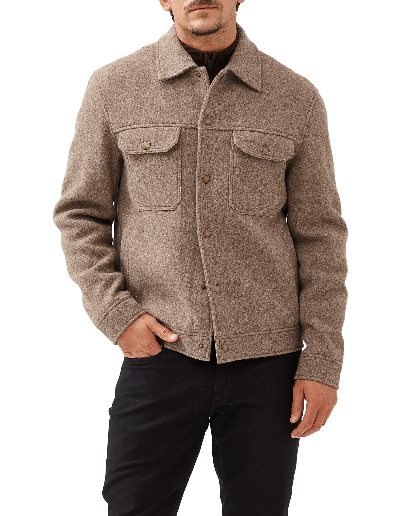 Rodd & Gunn Brooklyn Jacket -Fawn | David Jones