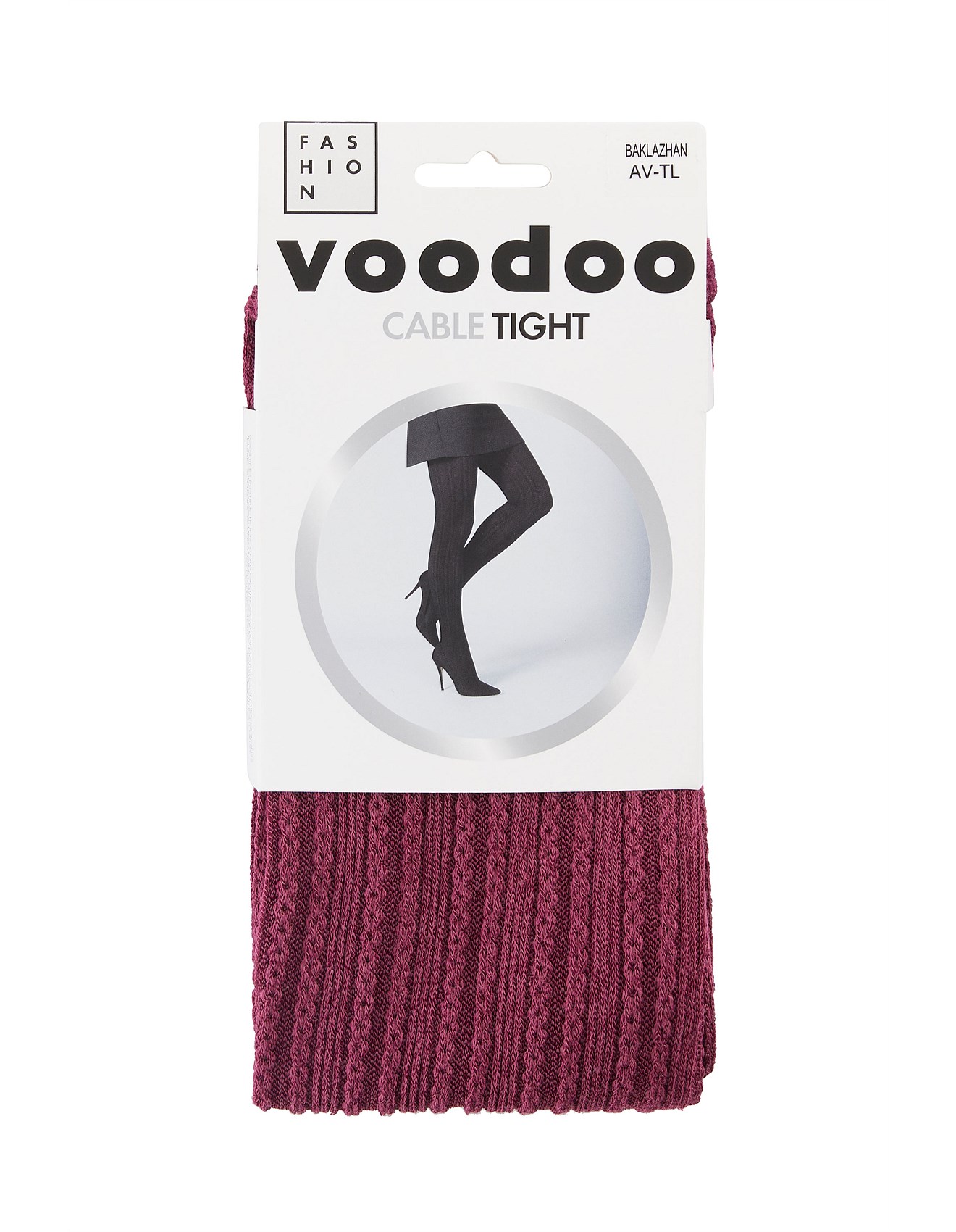 Voodoo Cable Knit Hosiery | David Jones