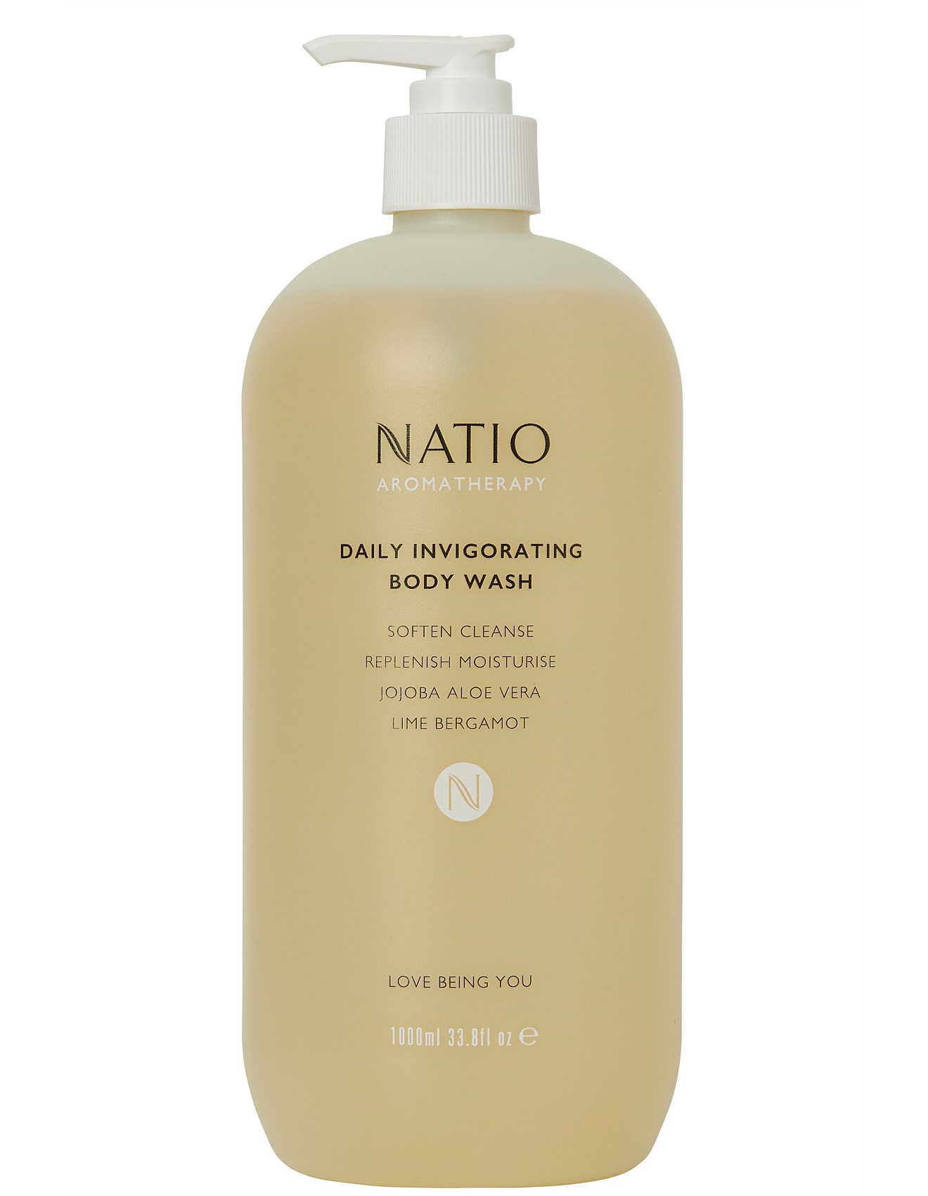 Natio Daily Invigorating Body Wash 1l | David Jones