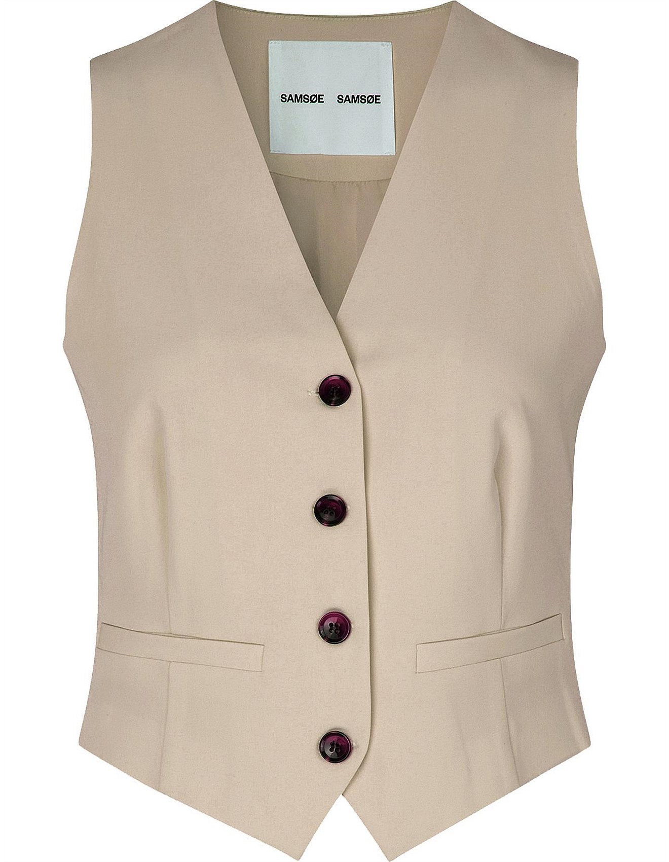 Samsoe Samsoe Ramona Tailored Vest | David Jones