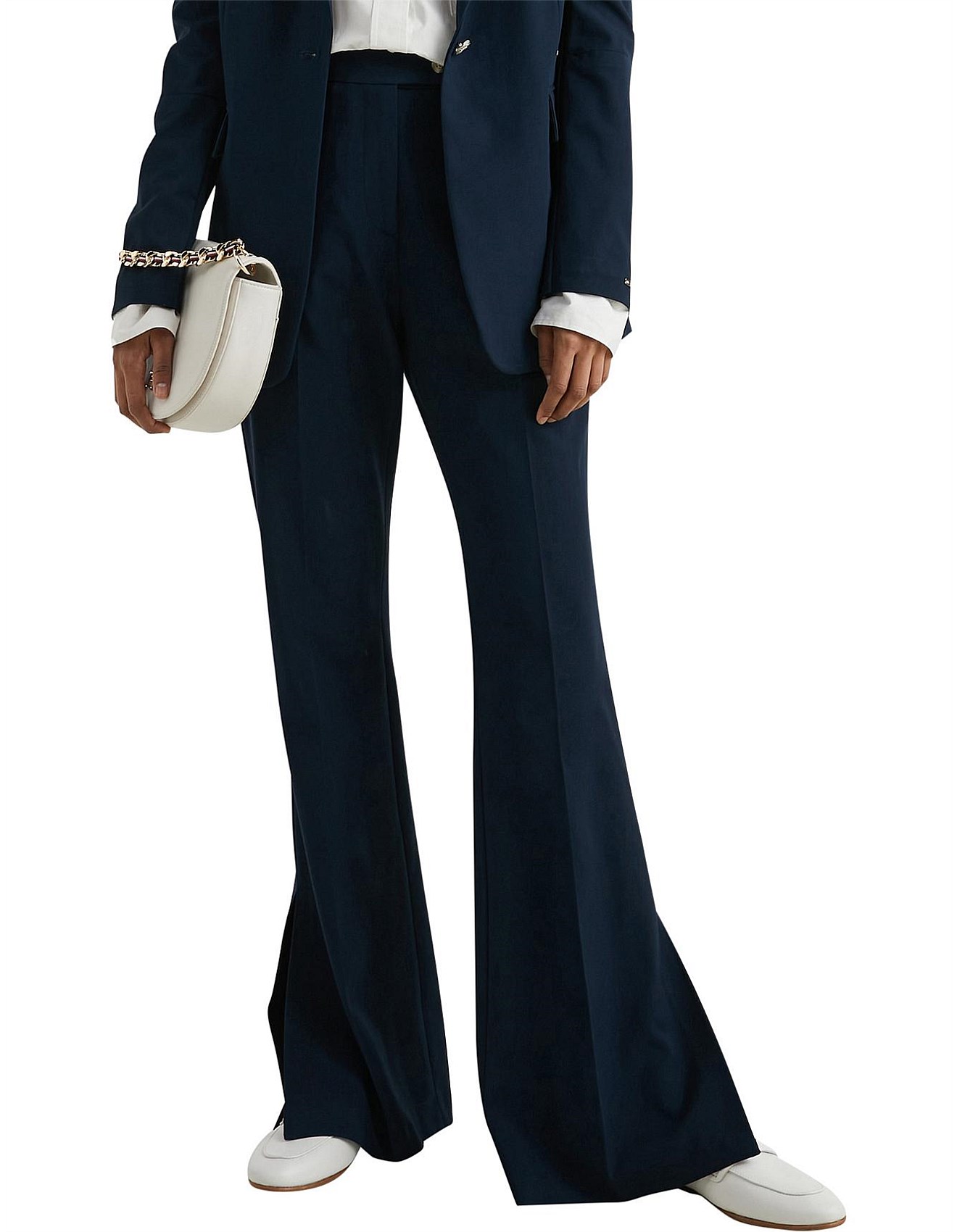 Tommy Hilfiger Vis Flared High Waisted Tailor | David Jones