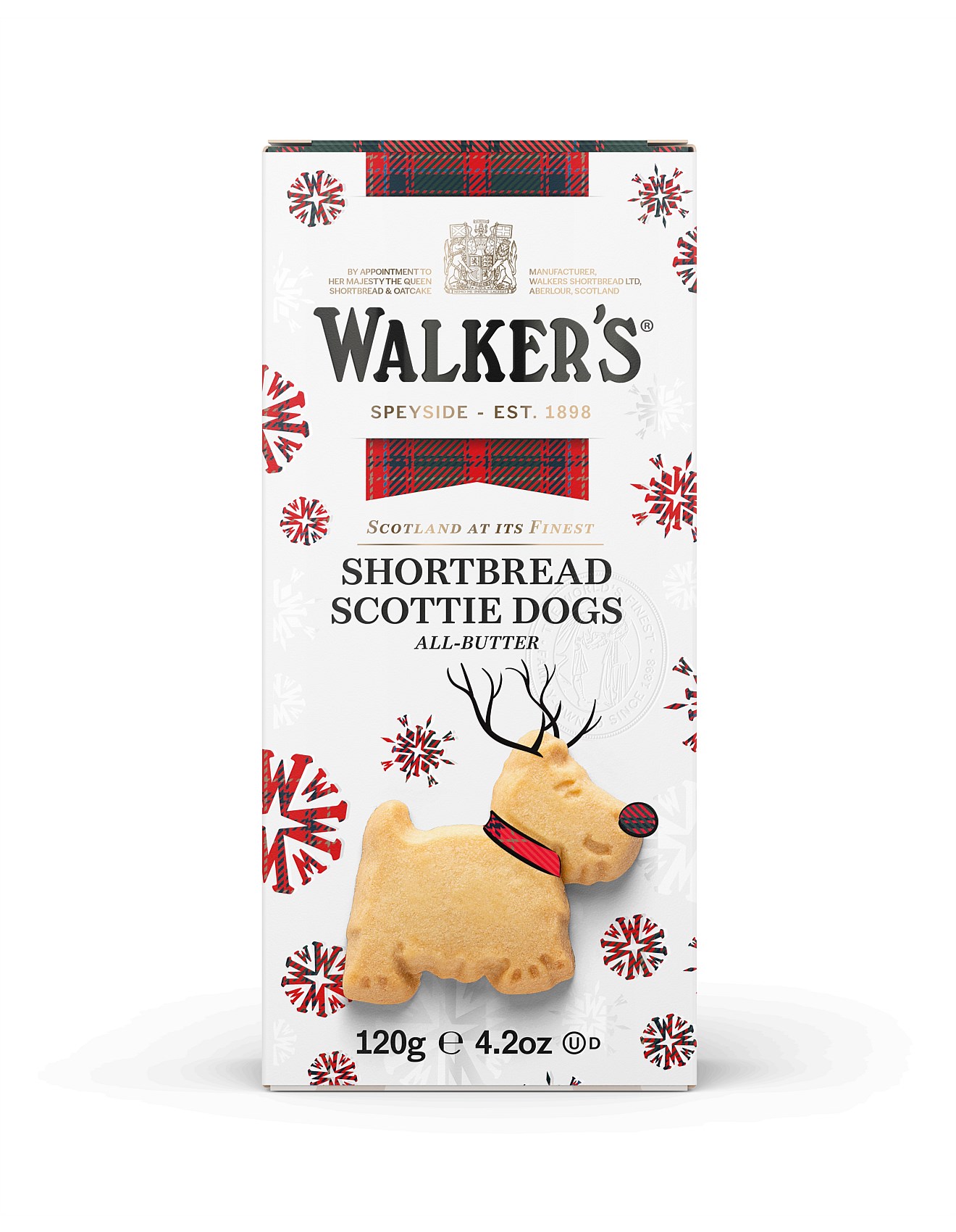 Walkers Shortbread Scottie Dogs 120g | David Jones