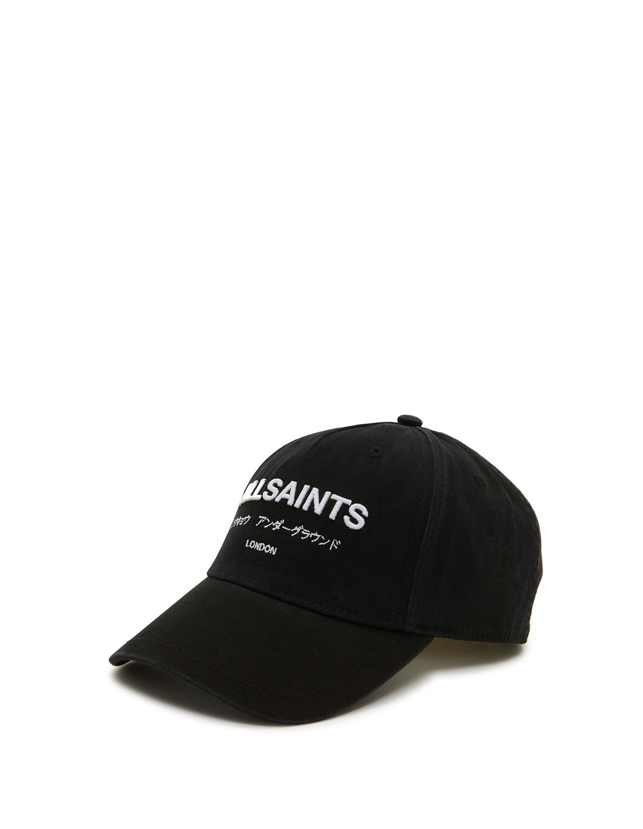 Allsaints Underground Cotton Baseball Cap | David Jones