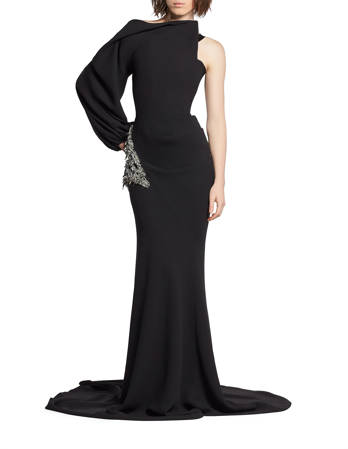 Maticevski Venomous Gown With Beading | David Jones