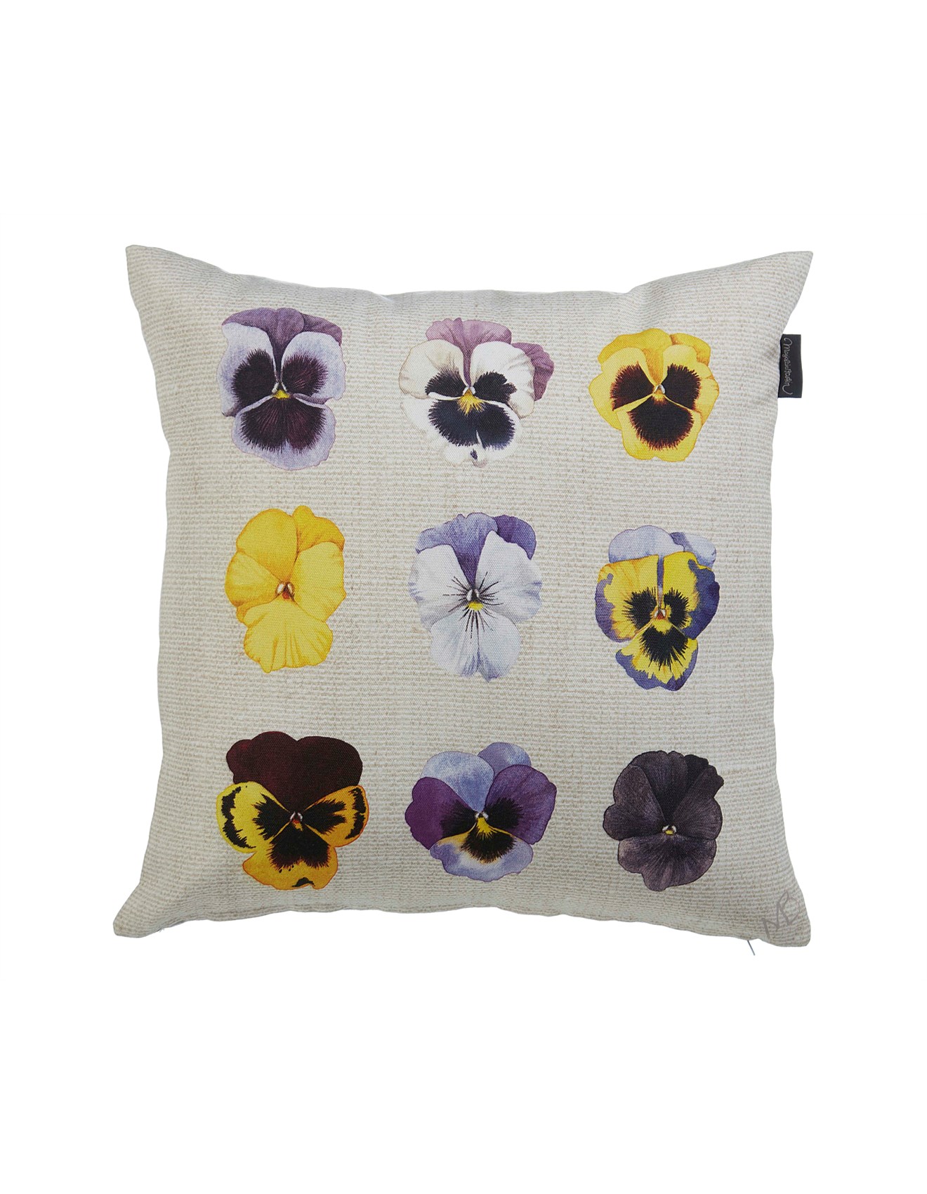 Marjolein Bastin Viooltjes Cushion 43cm X 43cm | David Jones
