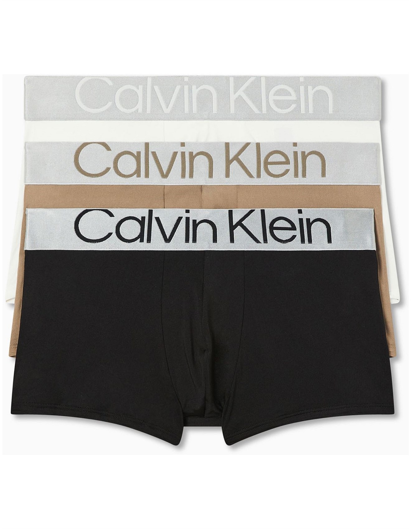 Calvin Klein Low Rise Trunk 3 Pack | David Jones