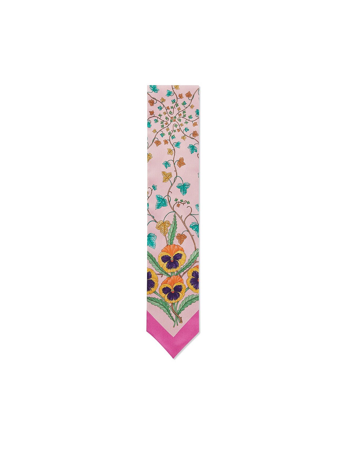 Gucci Flora Print Silk Neck Bow | David Jones
