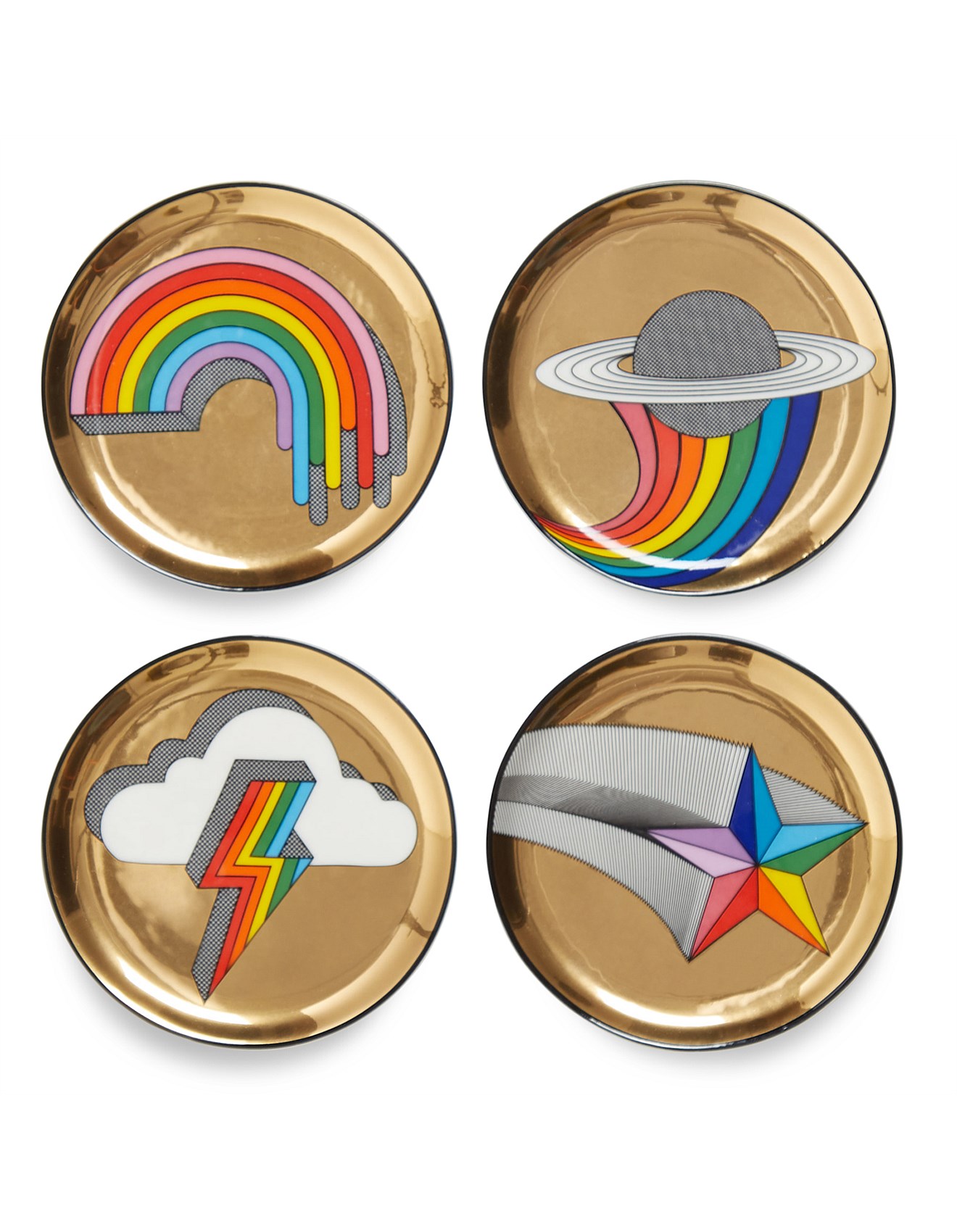 Jonathan Adler Pop! Coasters -Multi | David Jones