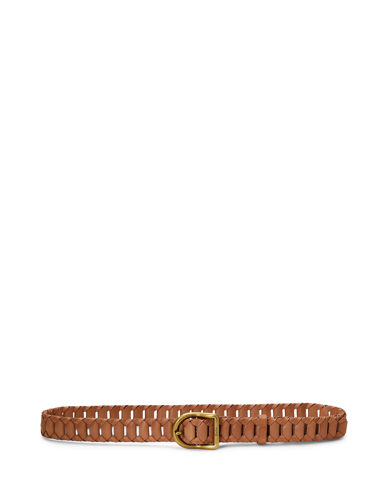 Polo Ralph Lauren Ladder-braided Leather Belt | David Jones
