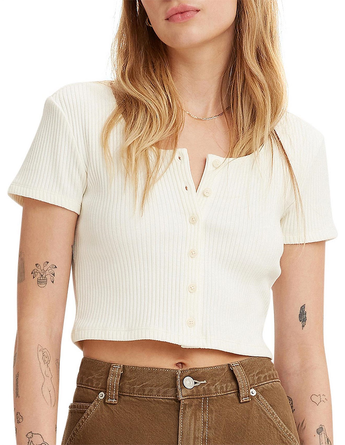 Levi's Short Sleeve Rach Top | David Jones
