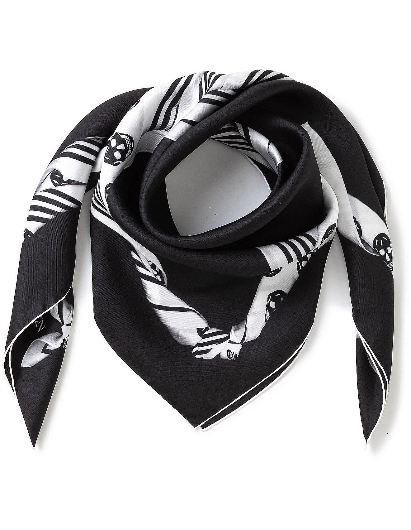 Alexander Mcqueen Knot Biker Scarf | David Jones