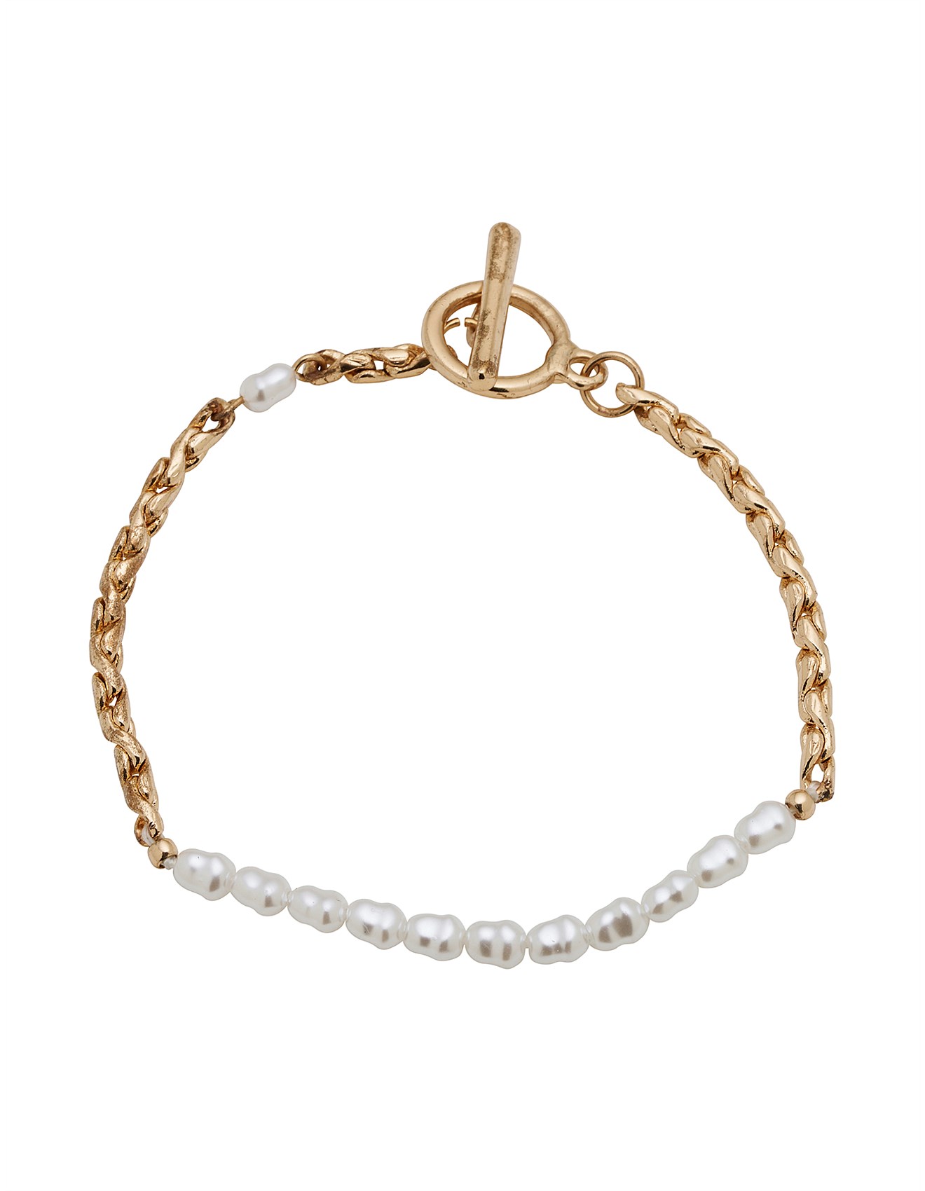 David Lawrence Fine Pearl Section Bracelet | David Jones