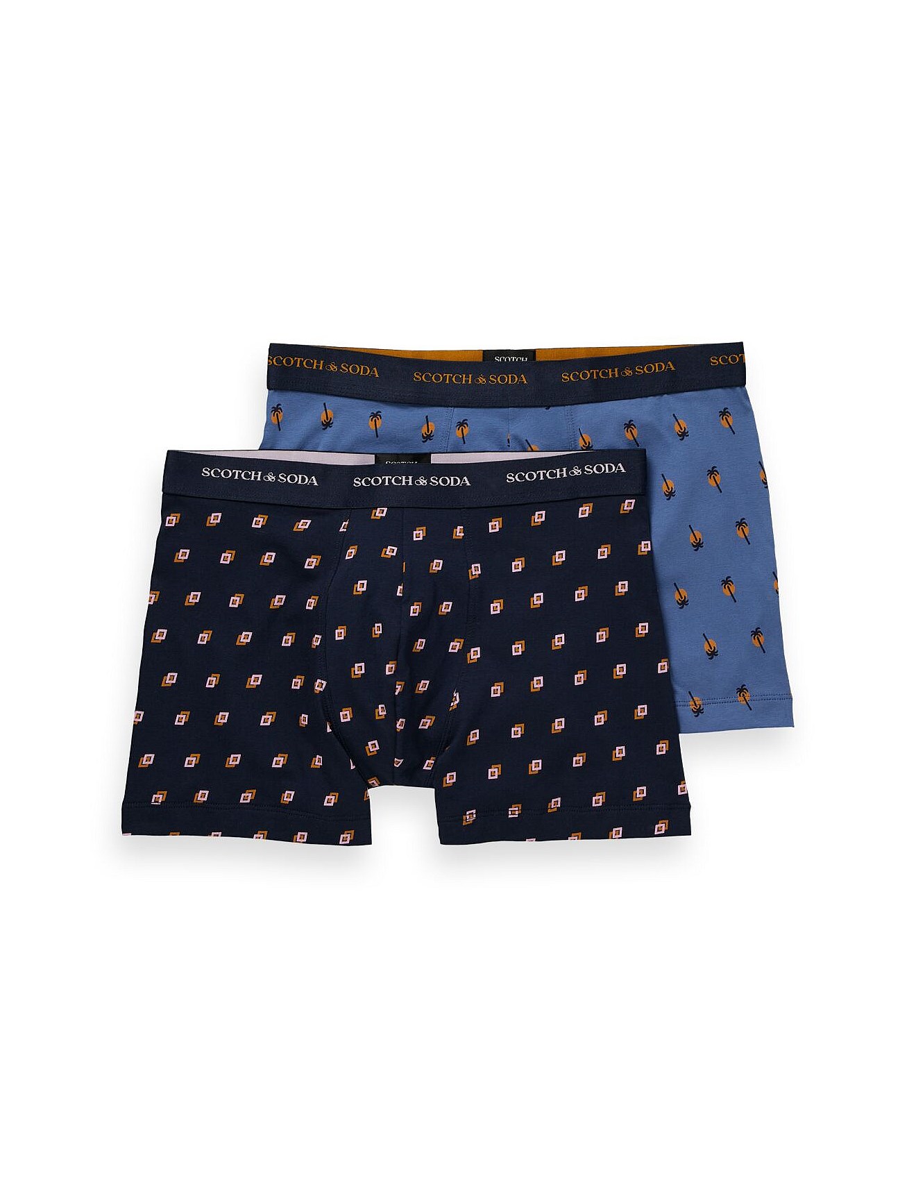 Scotch & Soda Double Boxer 2 Pack | David Jones