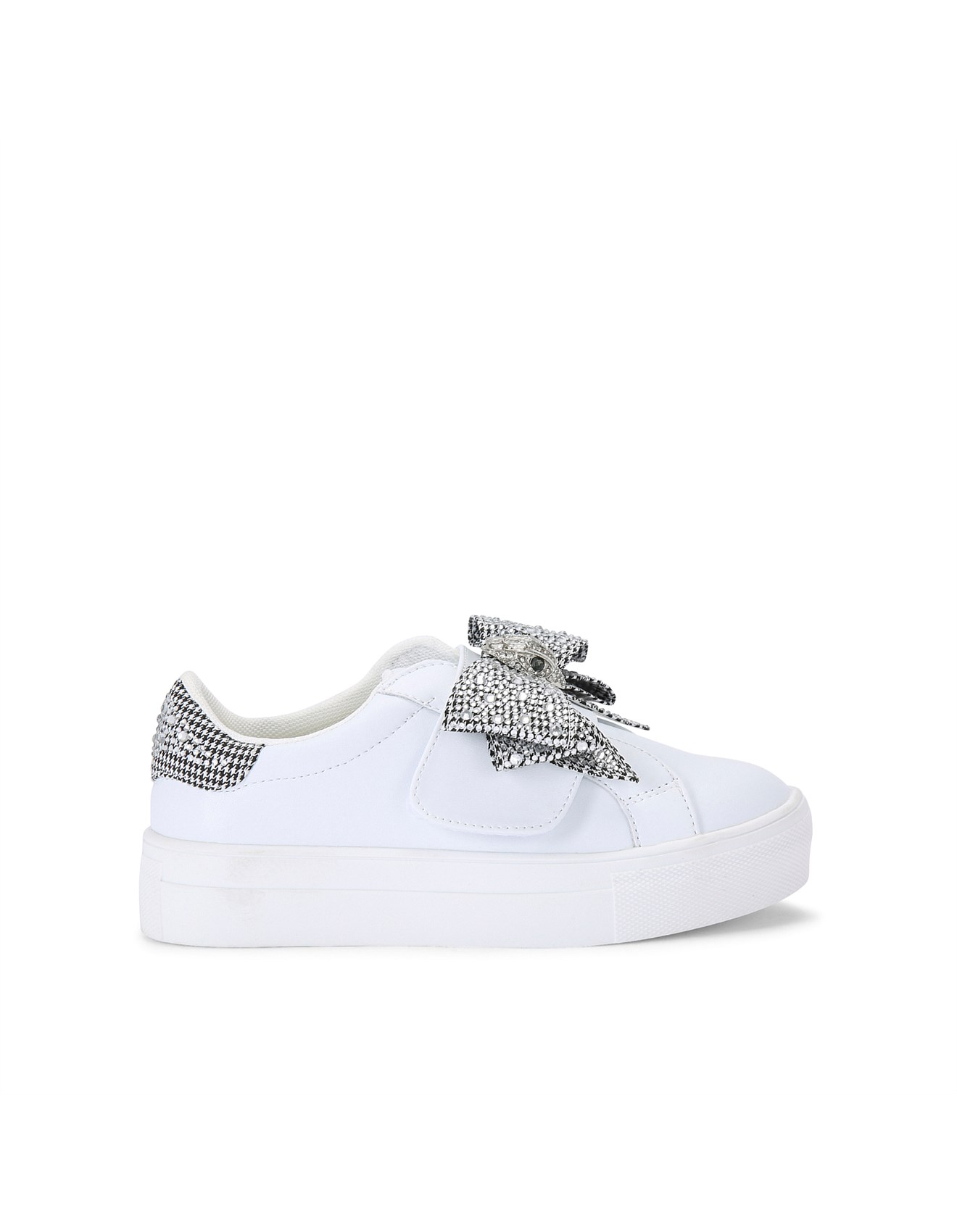 Kurt Geiger London Mini Laney Bow Sneaker | David Jones
