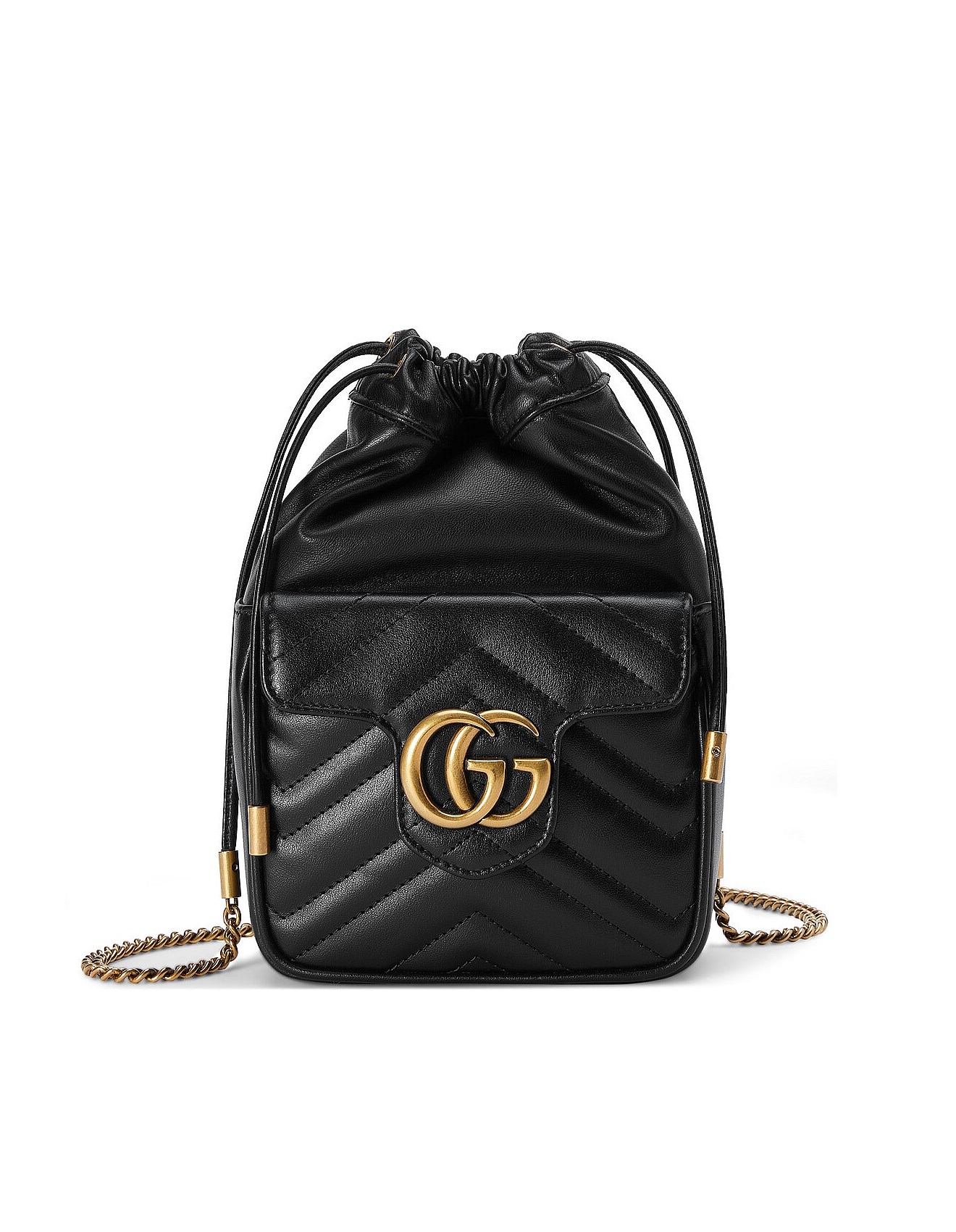 Gucci Gg Marmont Mini Bucket Bag | David Jones