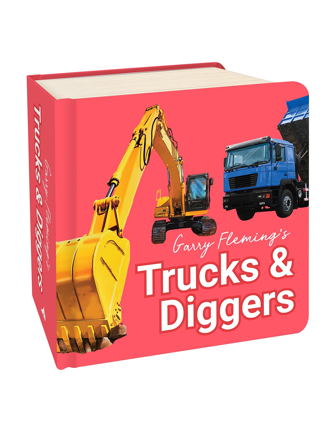 Lake Press Chunky Board Book Trucks and Diggers | David Jones