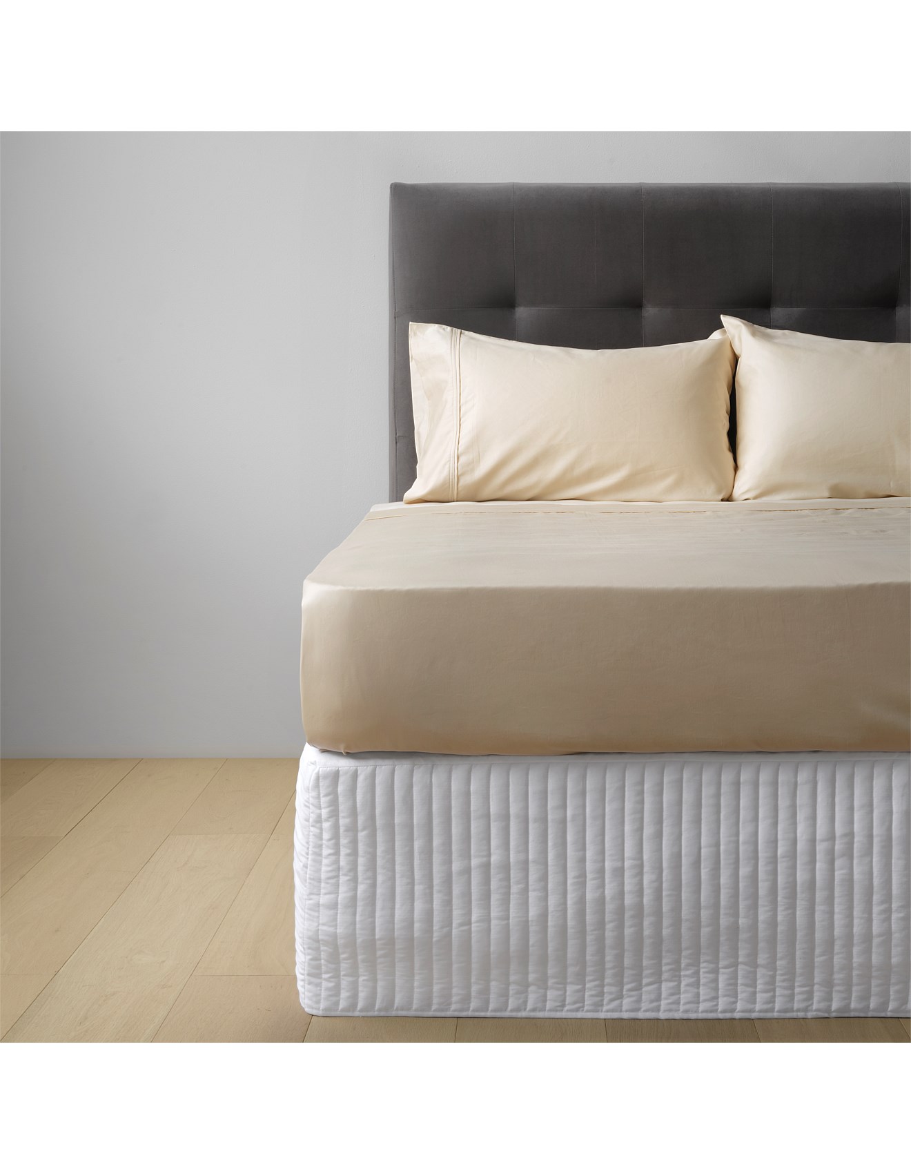 David Jones Collection Super King Sheet Set 1000tc Sand | David Jones