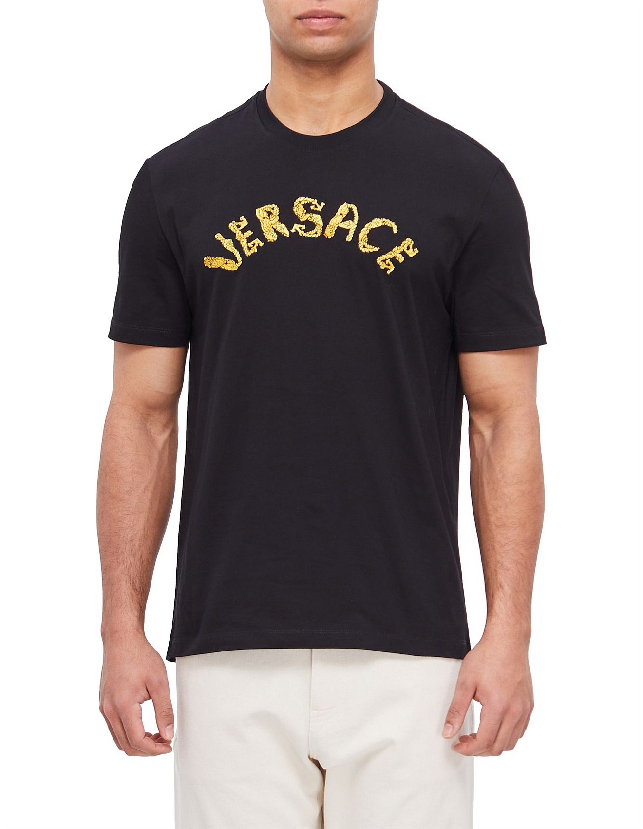 Versace Collection Versace Embroidery T-shirt | David Jones