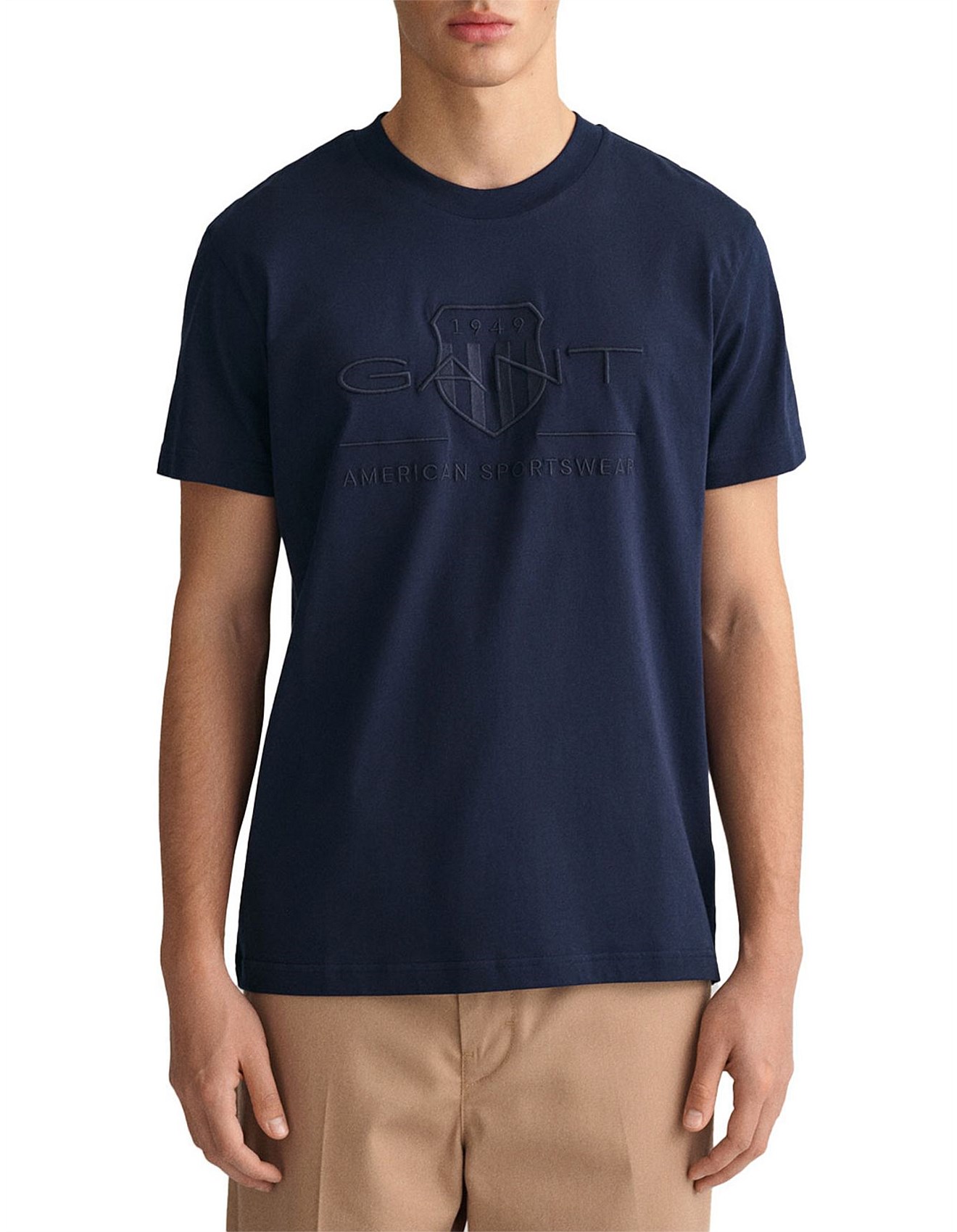 Gant Tonal Archive Shield T-shirt | David Jones